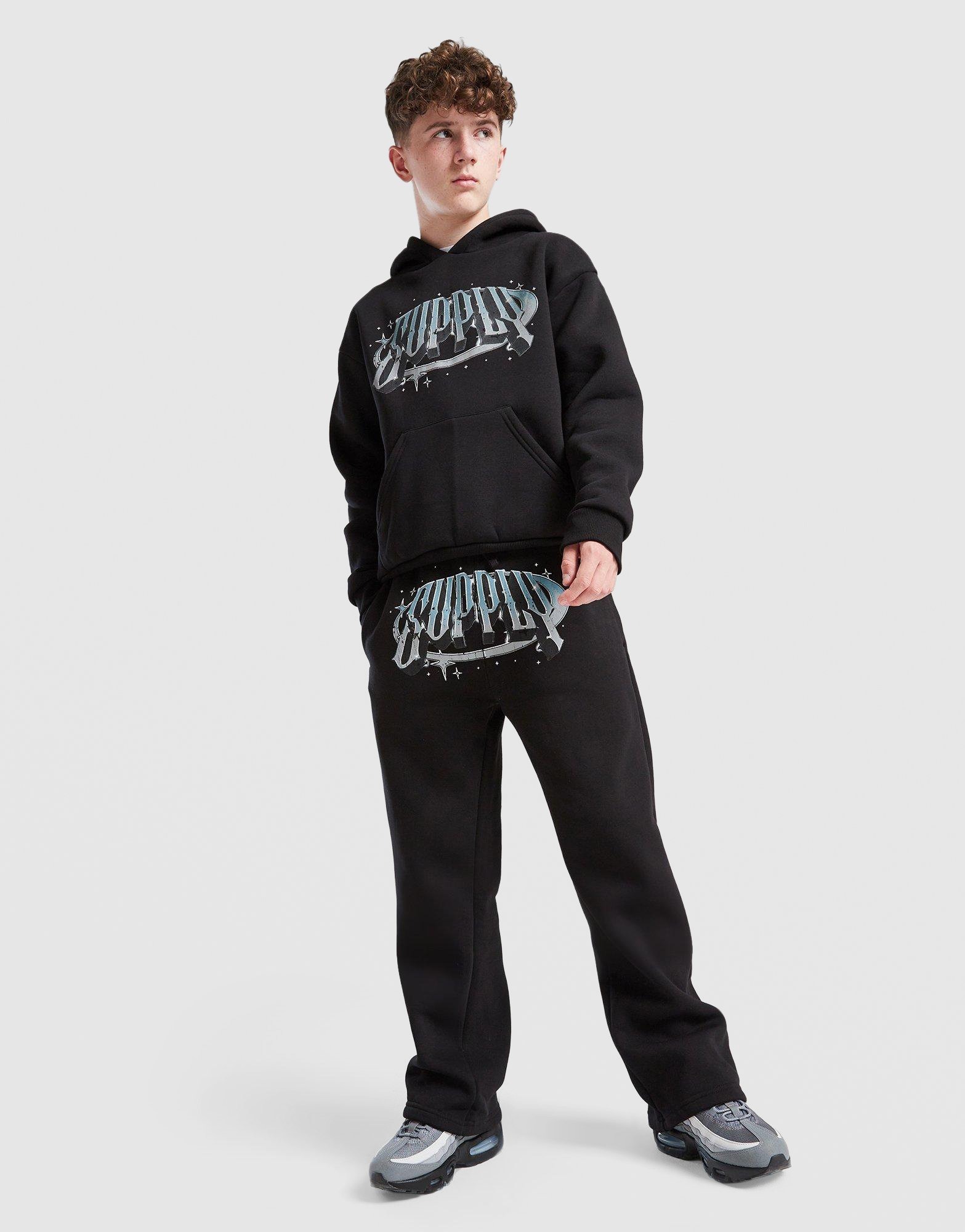 Black Supply & Demand Chrome Star Joggers Junior - JD Sports Global