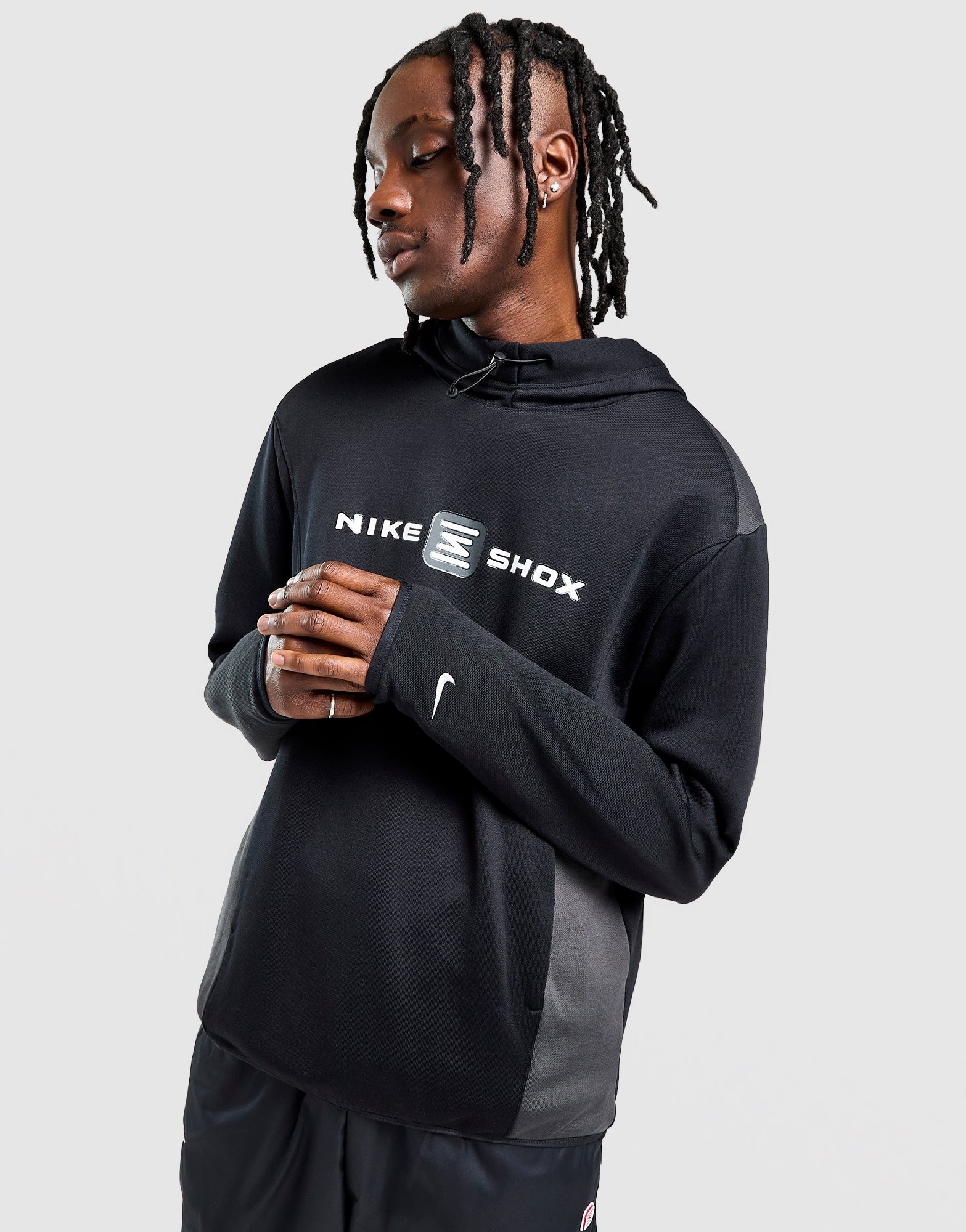 Black Nike Shox Overhead Hoodie - JD Sports Global