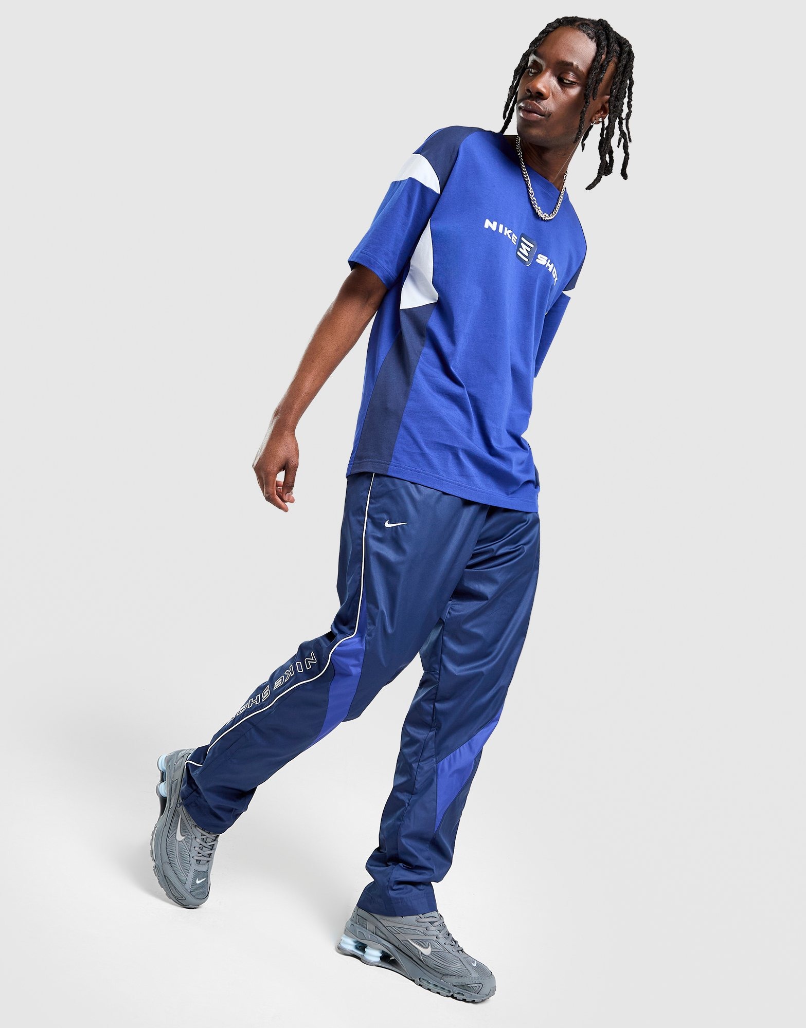Blue Nike Shox Track Pants | JD Sports UK