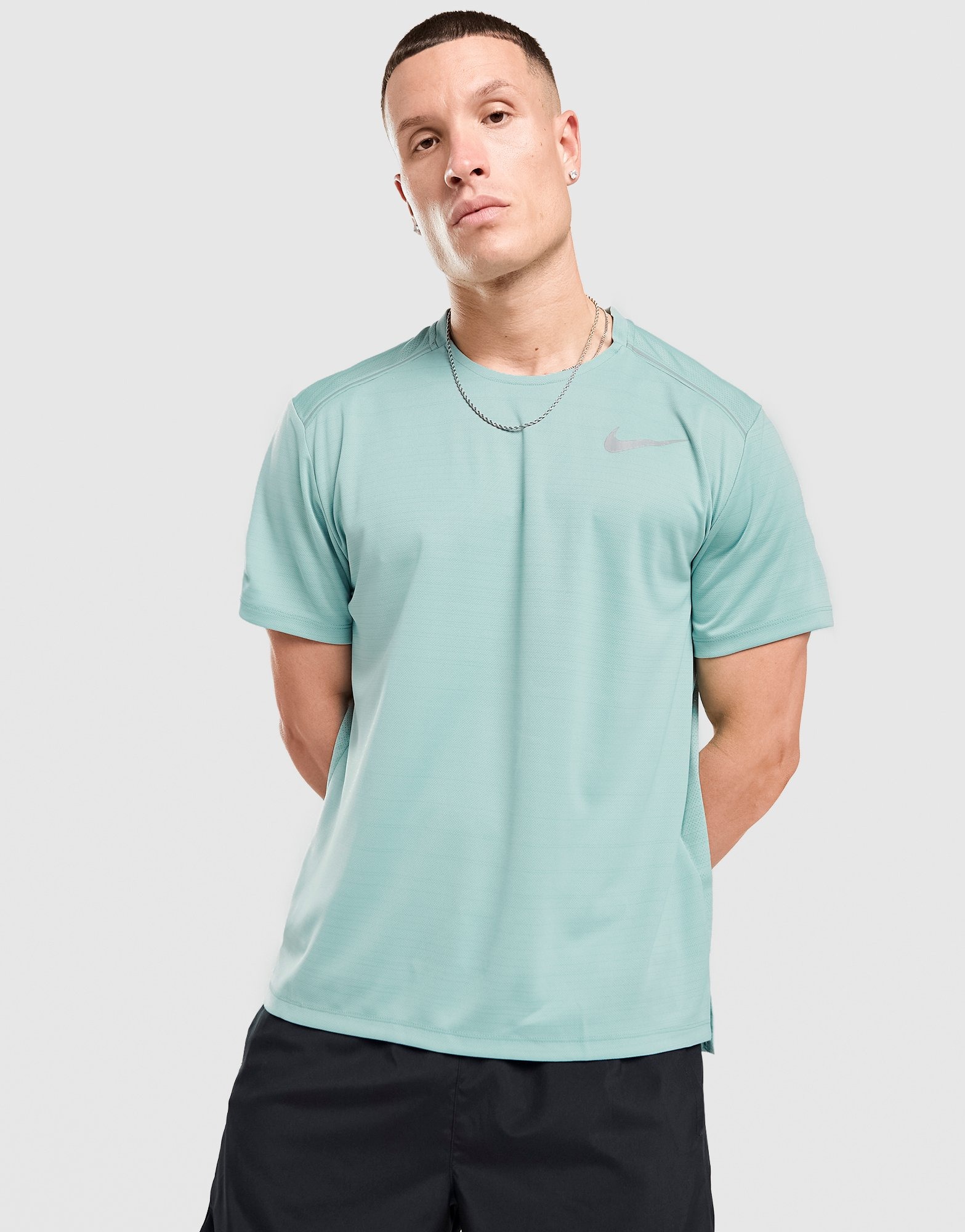 Nike T-shirt Miler 1.0 Homme Vert- JD Sports France
