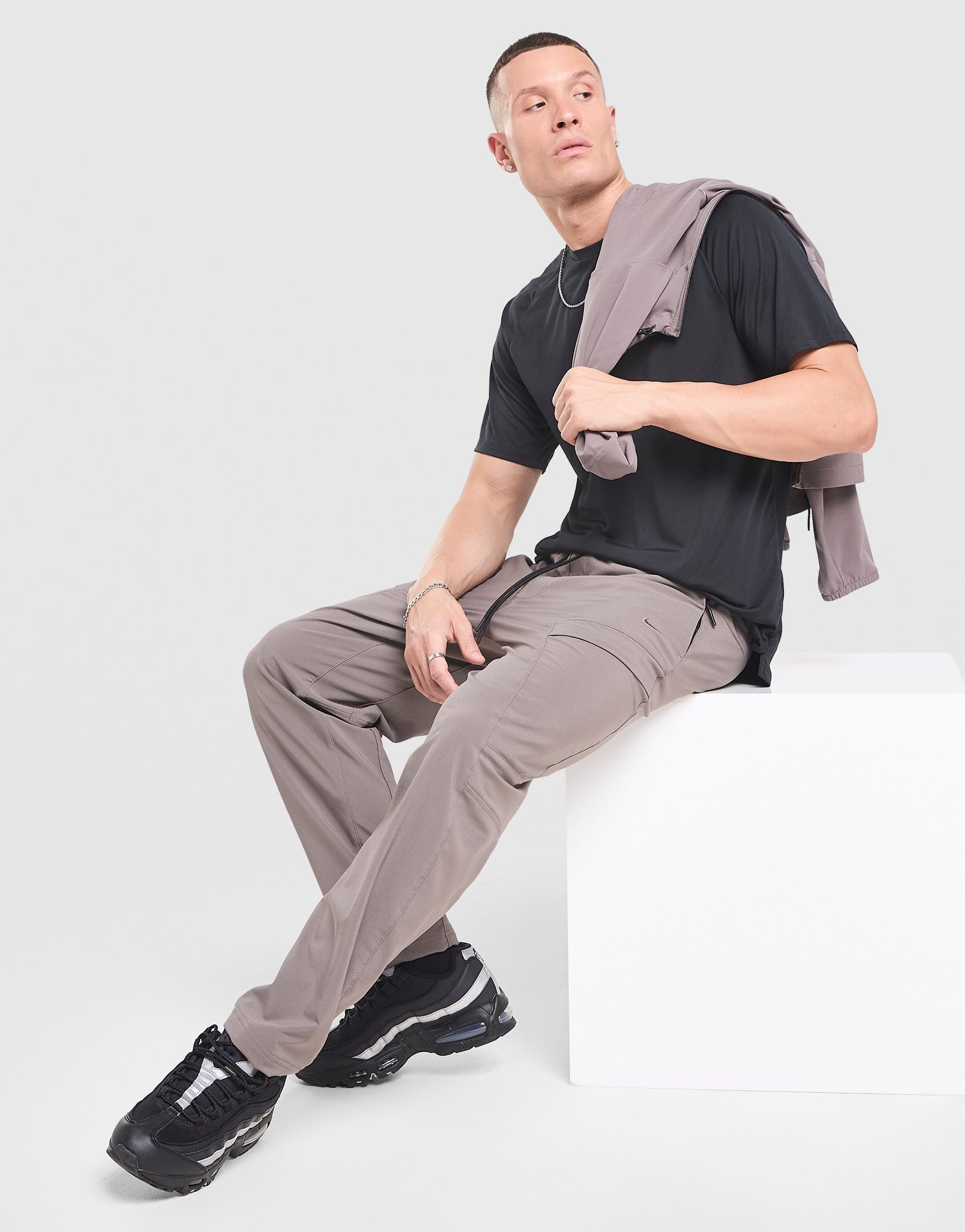 Dark Teal Nike Unlimited Cargo Pants, Men's - JD Sports UK