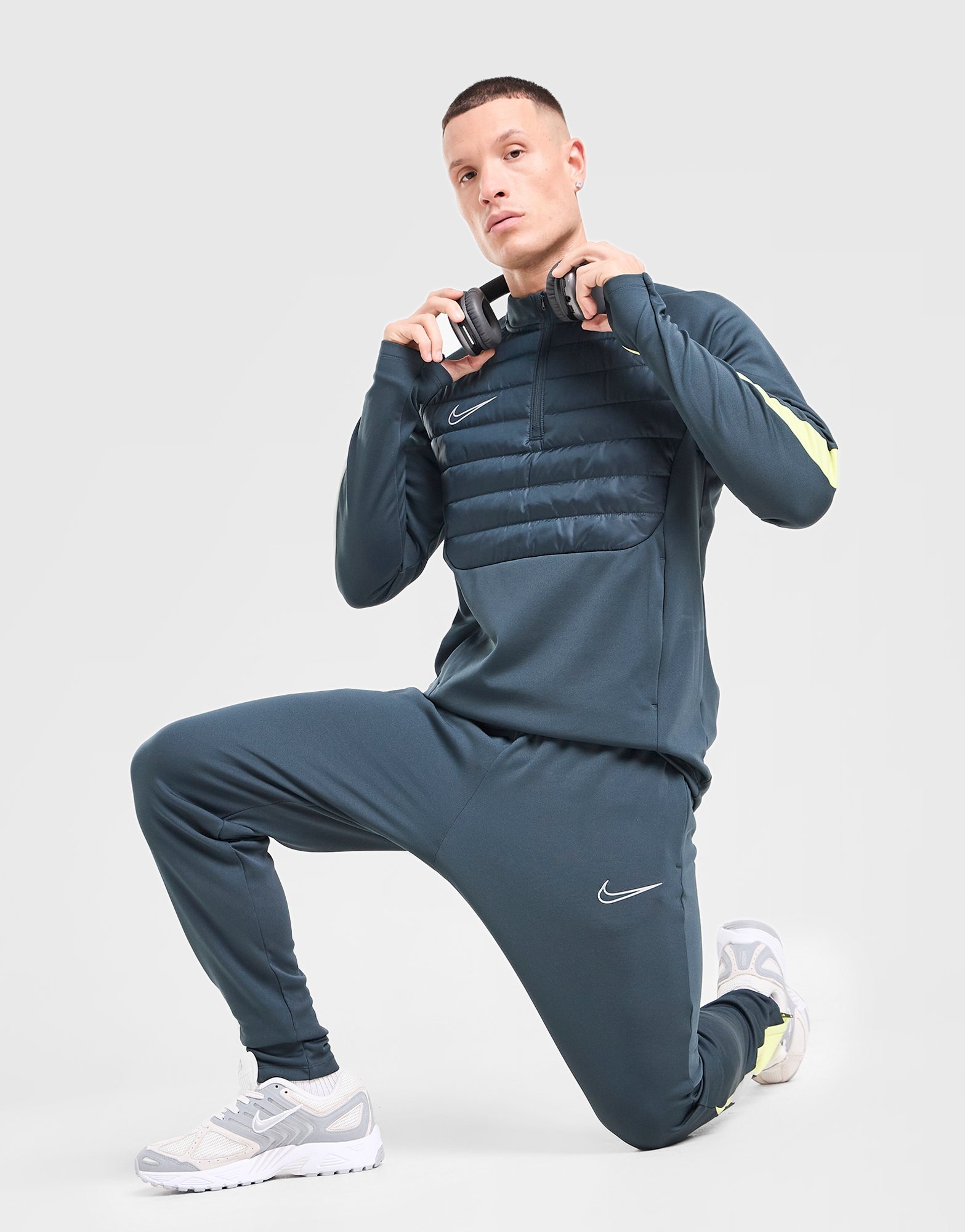 Green Nike Academy Winter Track Pants - JD Sports NZ