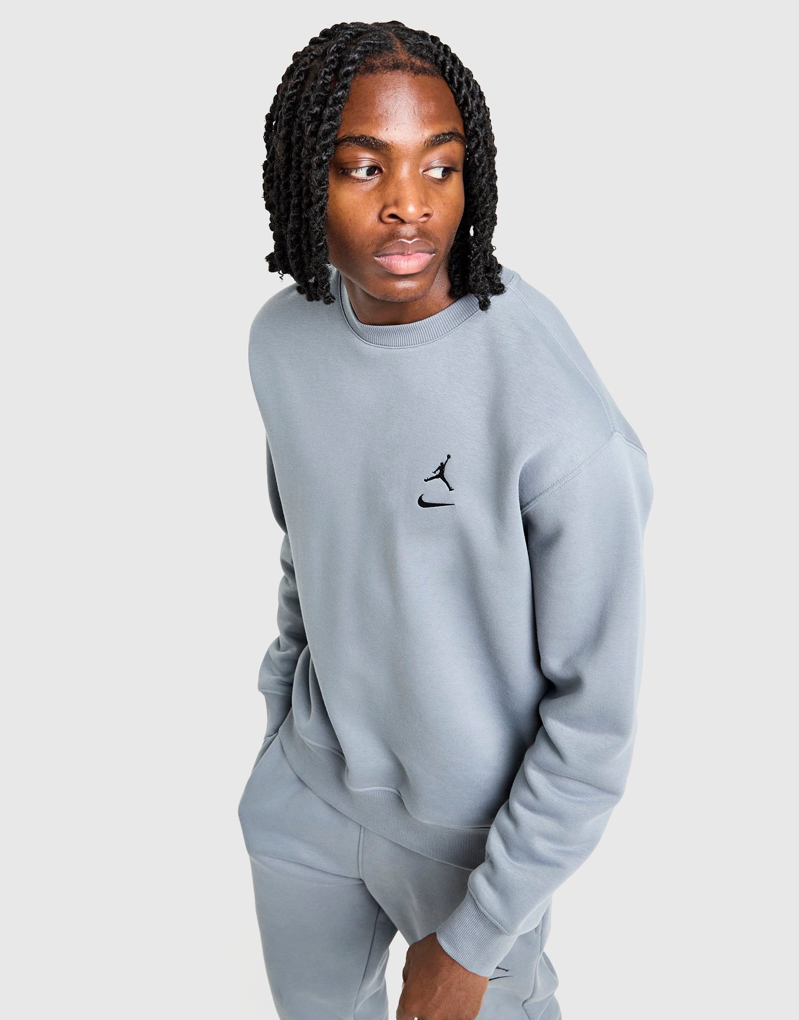 Jordan Sweat à col rond Swoosh Gris- JD Sports France