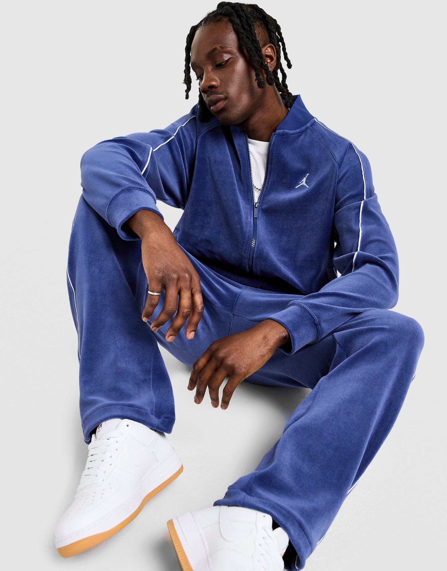 Jordan Chaqueta de chándal Velour en Azul - JD Sports España