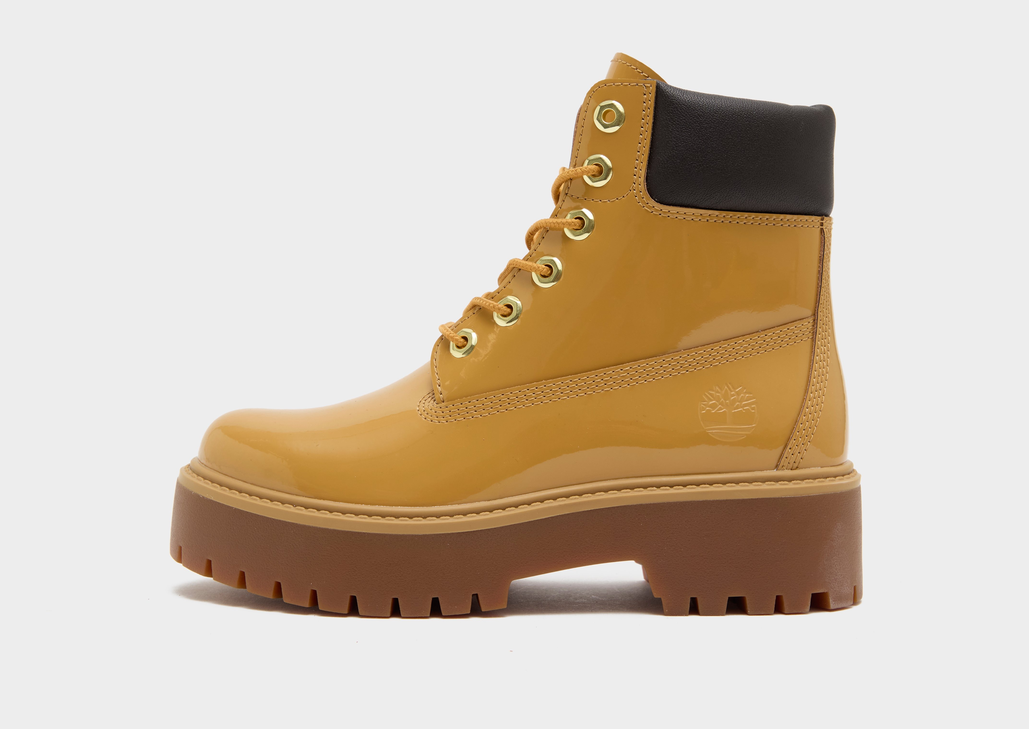Timberland Bottes 6 Inch Vernies Femme Marron- JD Sports France