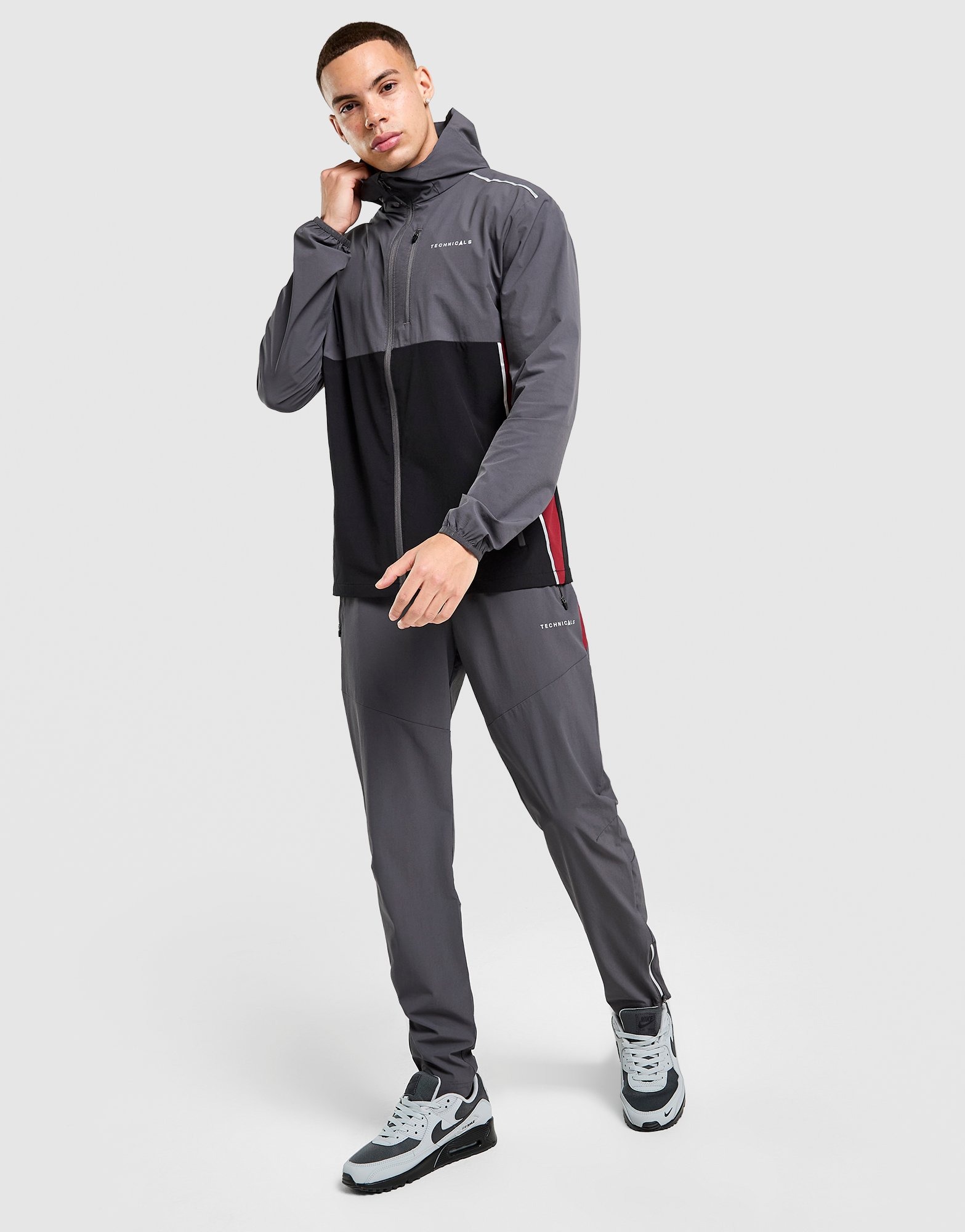 Red Technicals Tubo Track Pants - JD Sports Ireland