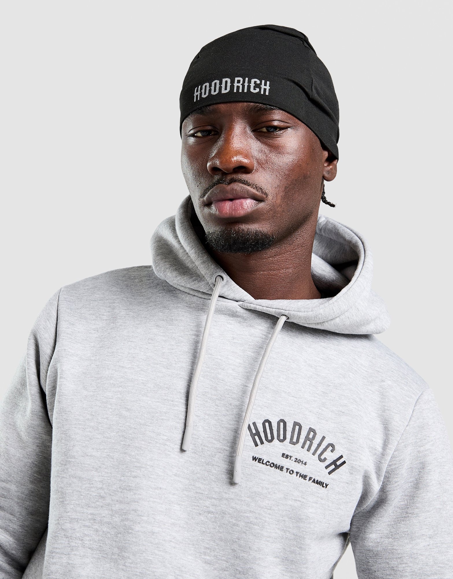 Black Hoodrich Core Skull Beanie Hat - JD Sports België