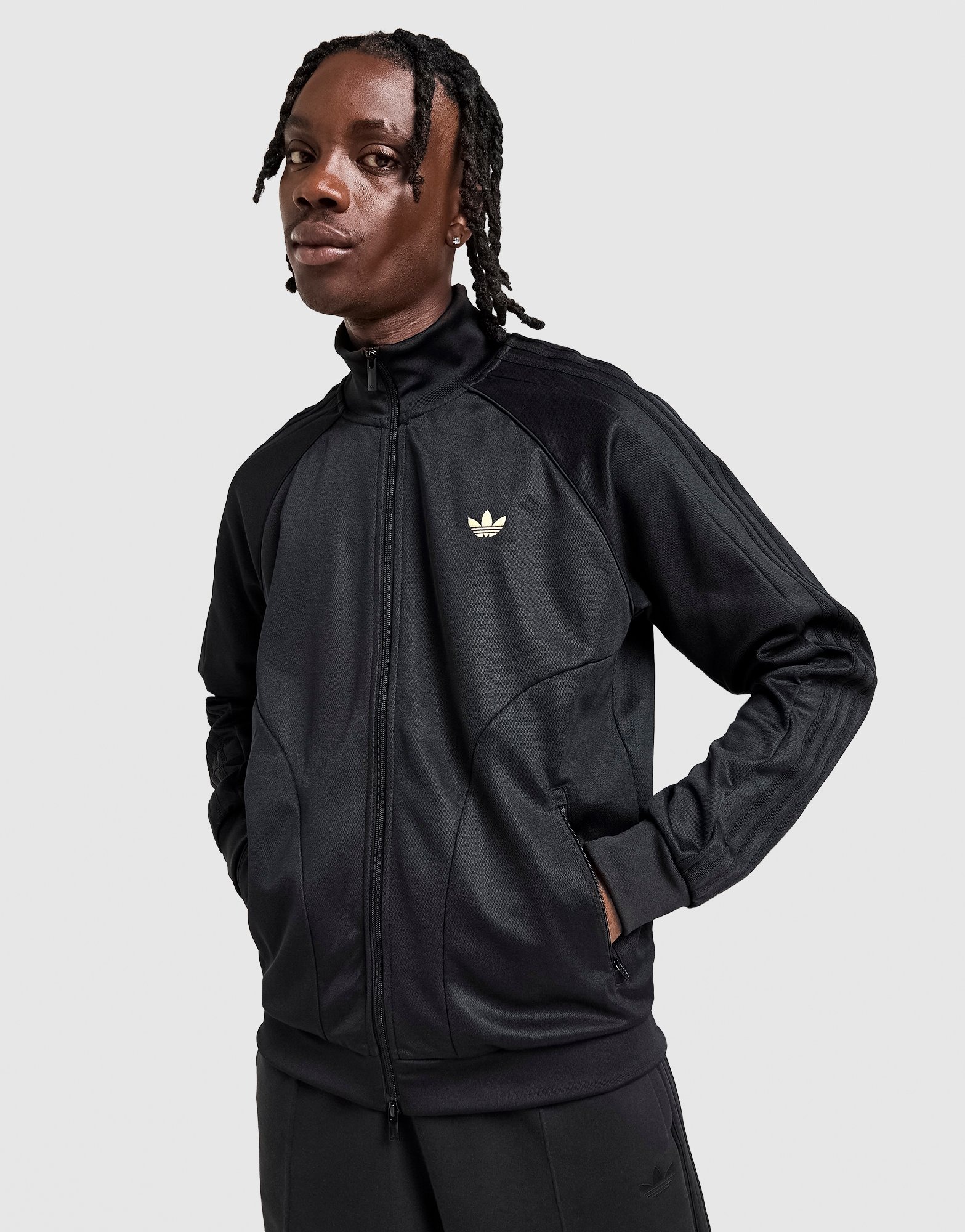 Black adidas Originals Terrace Track Top - JD Sports Australia
