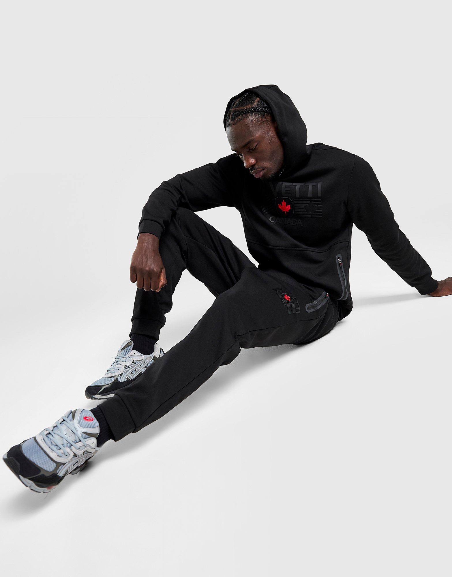 Black Zavetti Canada Cirico Tracksuit | JD Sports UK