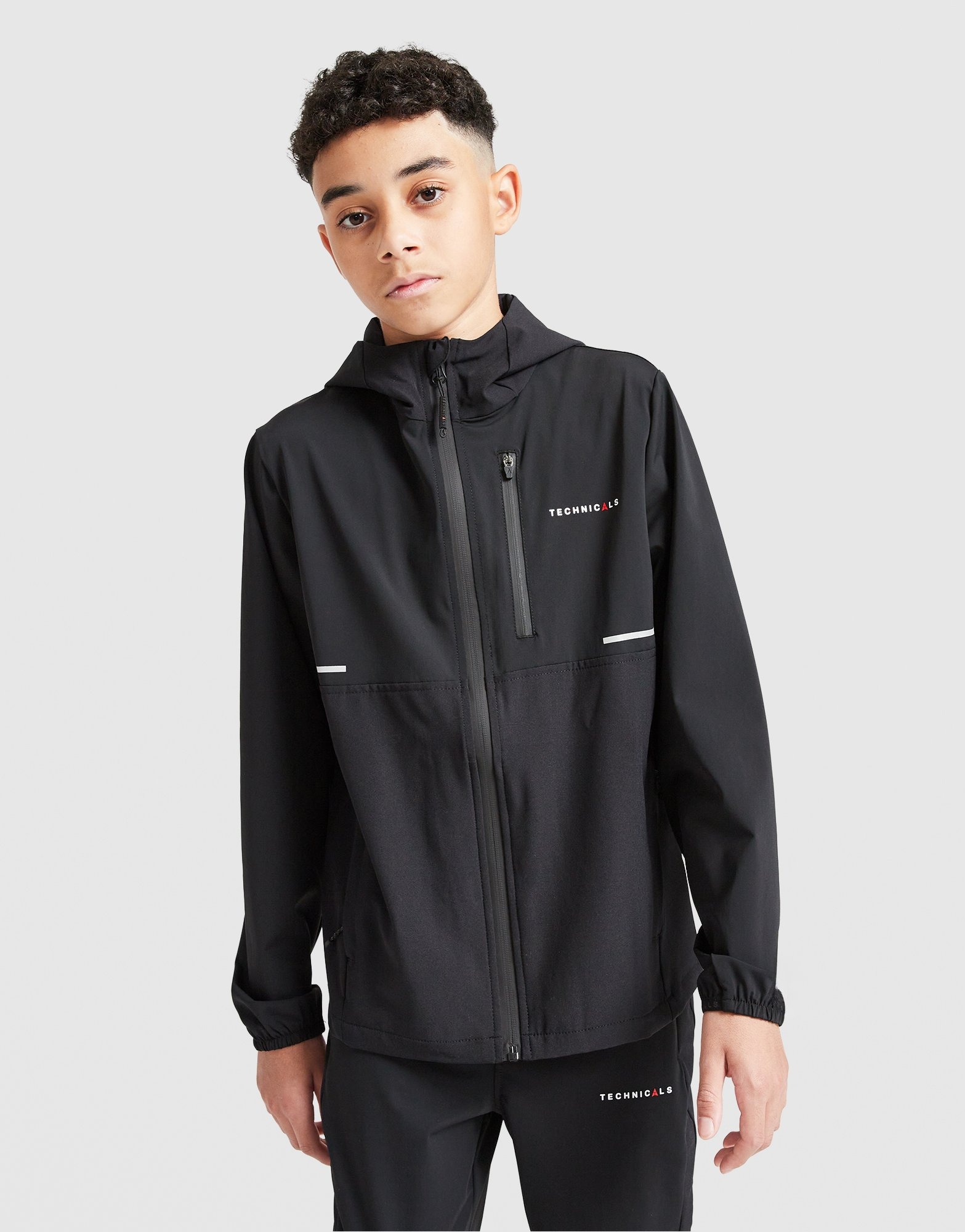 Black Technicals Volta Jacket Junior - JD Sports Global