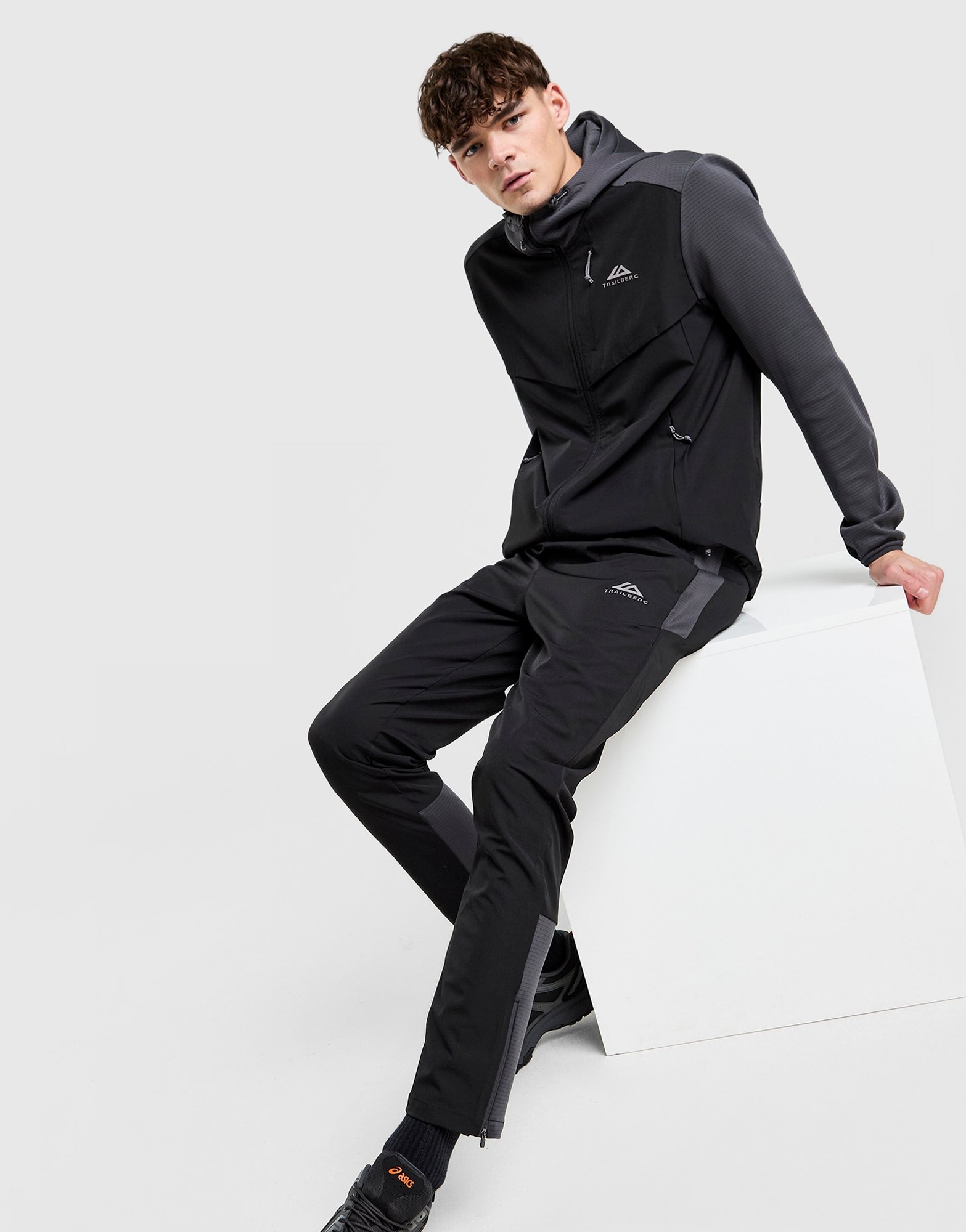 Trailberg Pantalon de survêtement Rapid Dash Woven Noir- JD Sports France