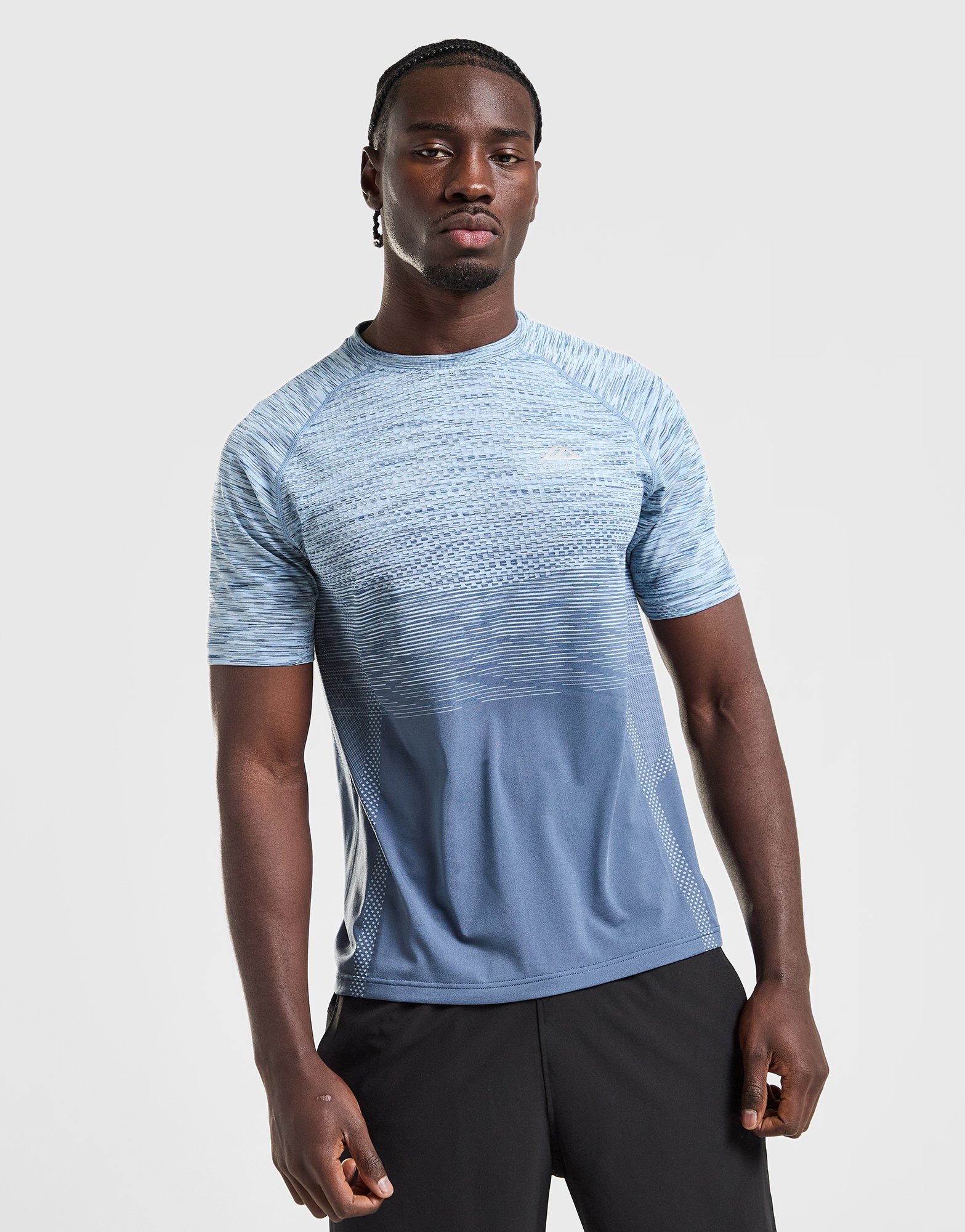 Blue Trailberg Seamless T-Shirt | JD Sports UK