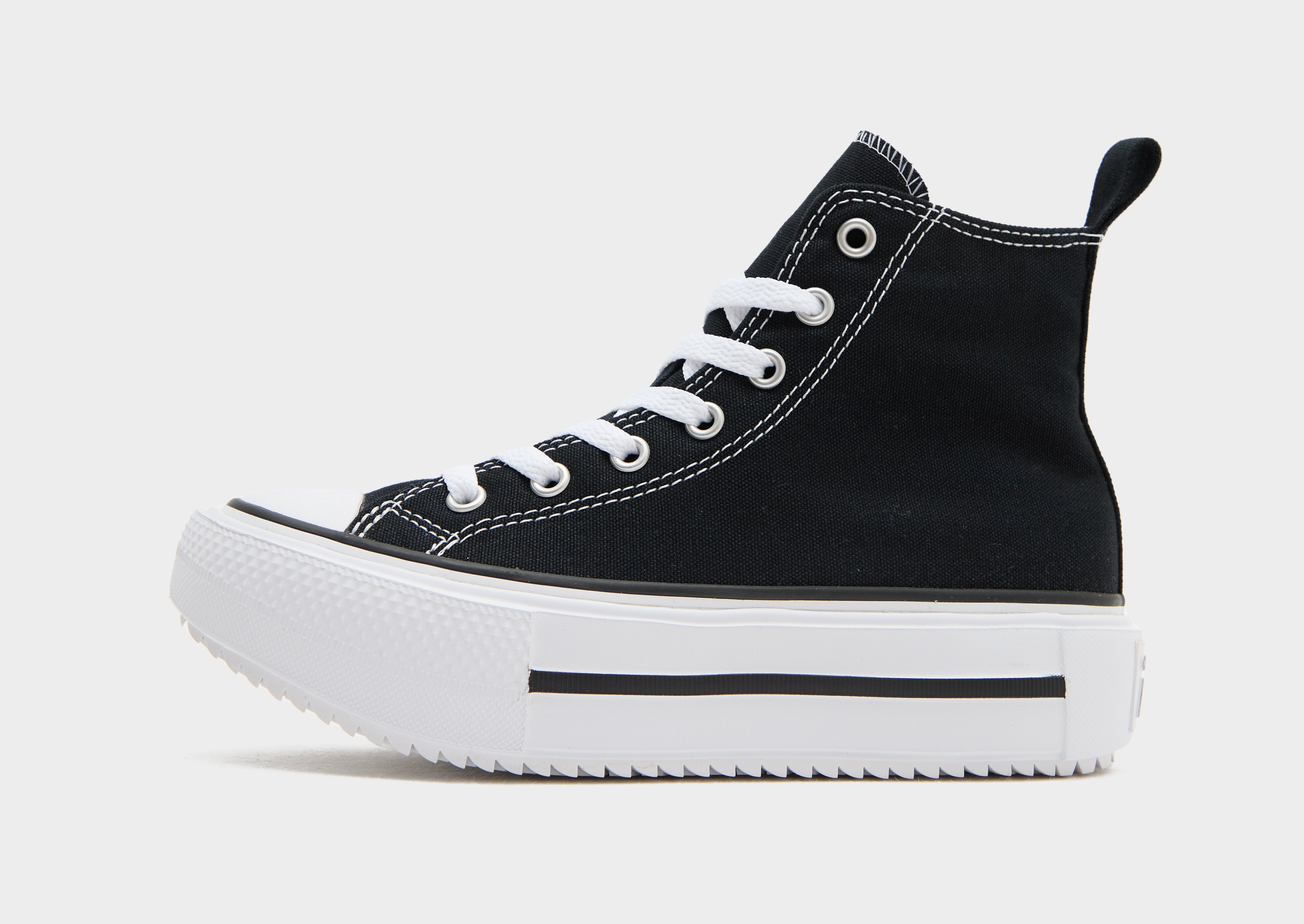 Musta Converse All Star High Double Stack Lapset - JD Sports Finland