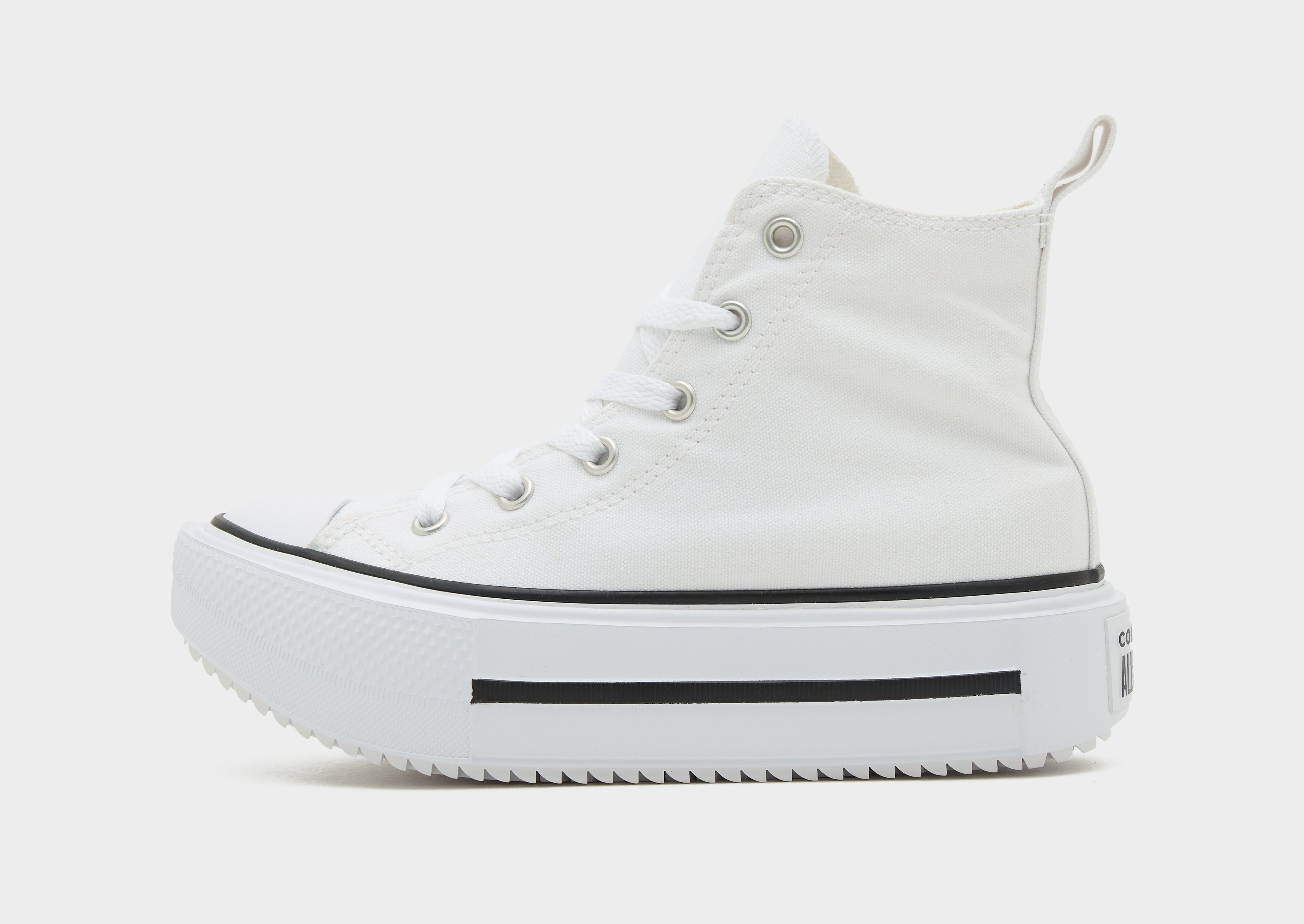 Valkoinen Converse All Star High Double Stack Lapset - JD Sports Finland