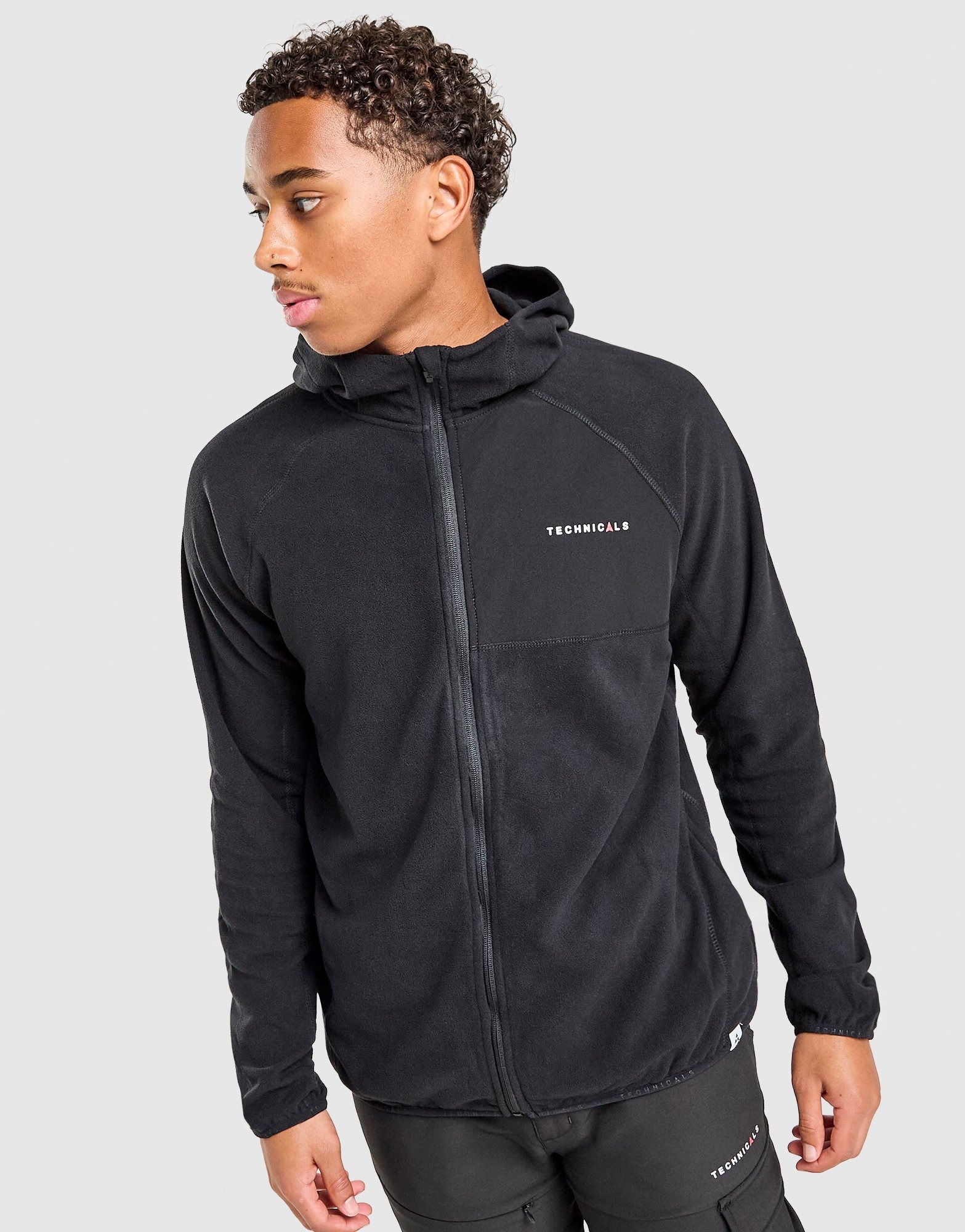 Technicals Anker Full Zip Hoodie Noir- JD Sports France