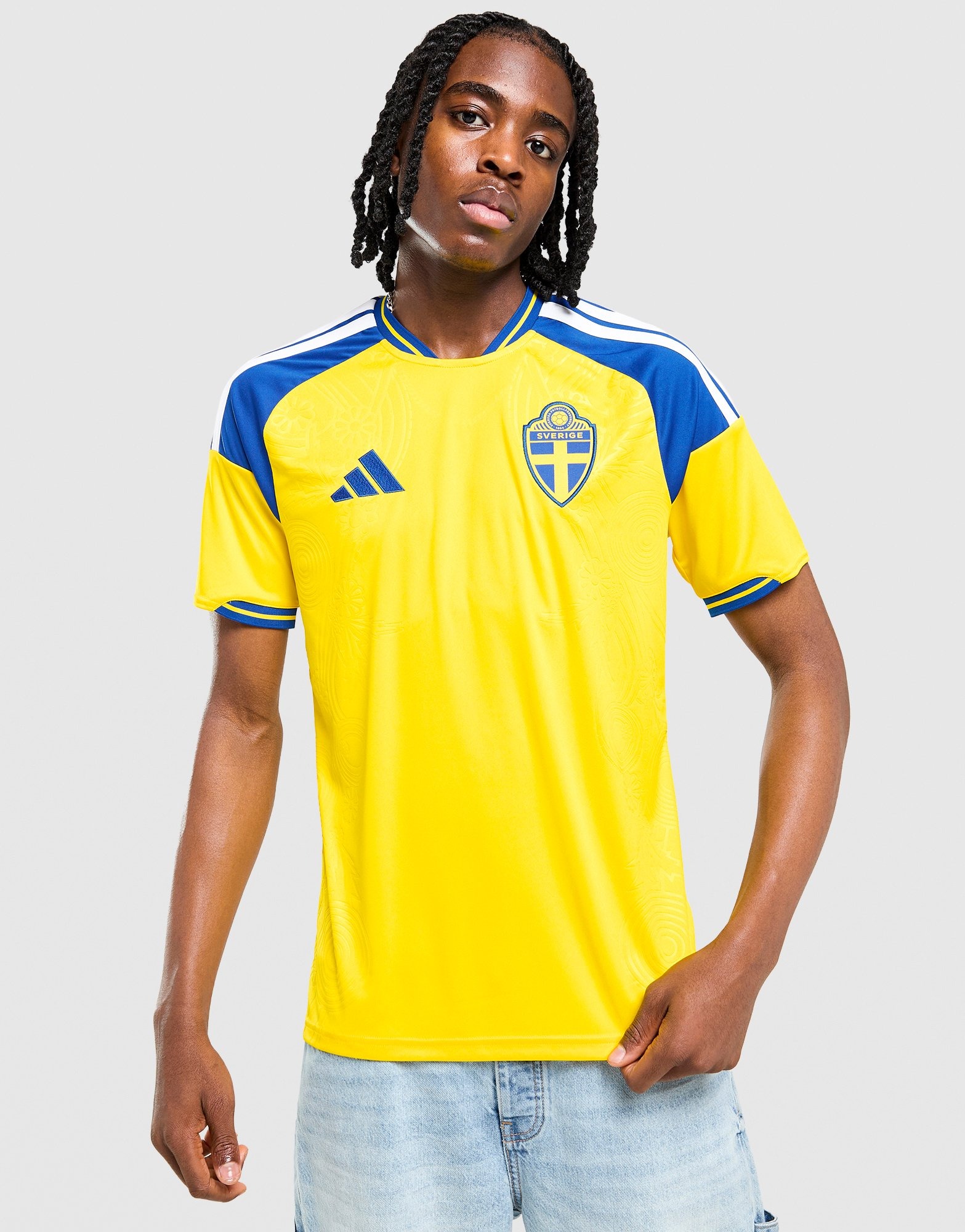 Yellow adidas Sweden 2026 Home Shirt - JD Sports Global