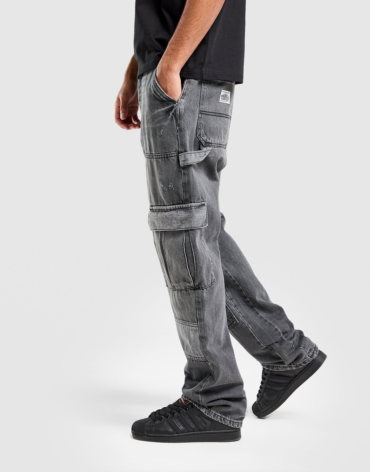 Unlike Humans Vaqueros Jaxon en Gris - JD Sports España