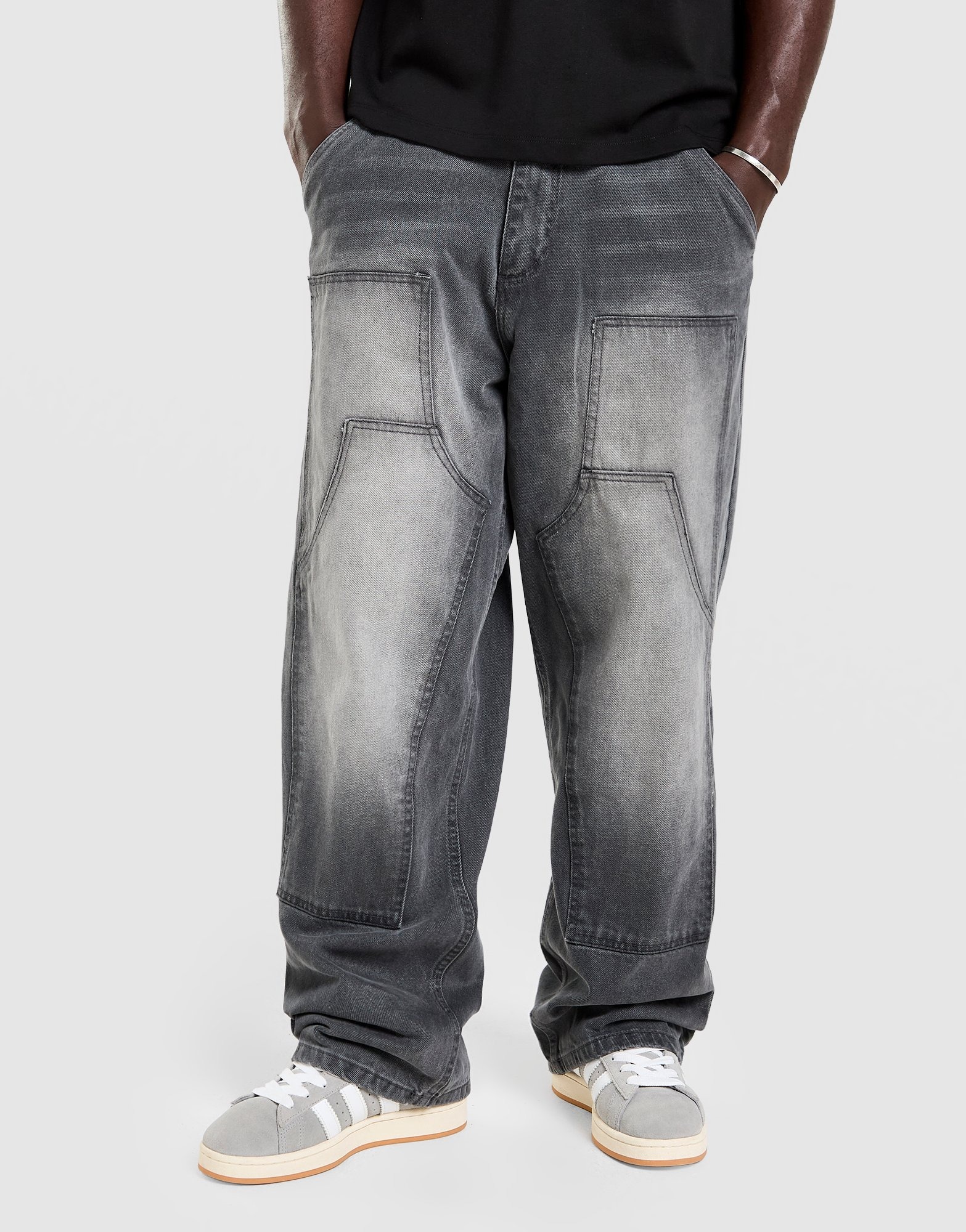 Grey Unlike Humans Remand Jeans - JD Sports Australia