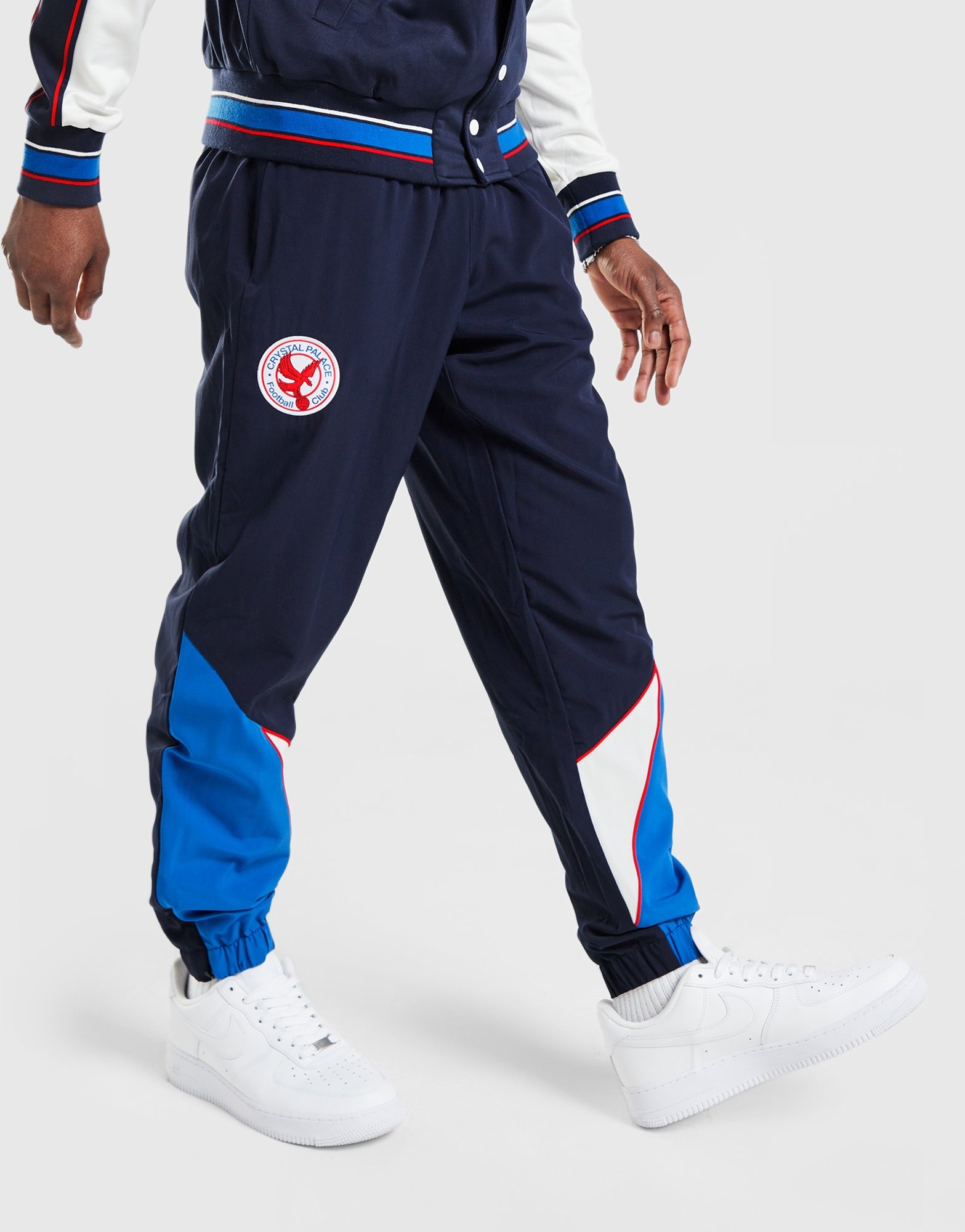 Blue Macron Crystal Palace Retro Track Pants - JD Sports Global