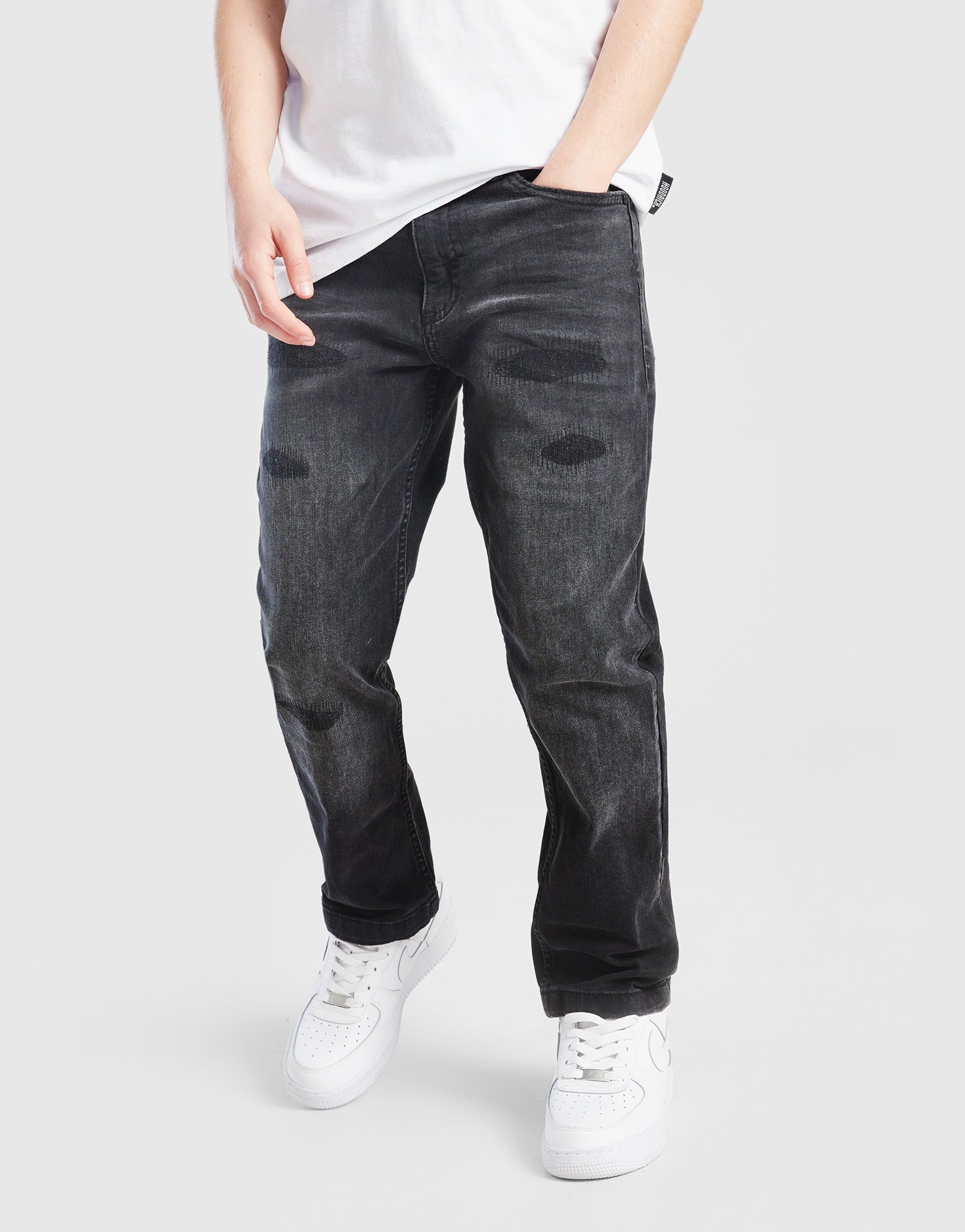 Black Hoodrich Titan Denim Jeans | JD Sports UK