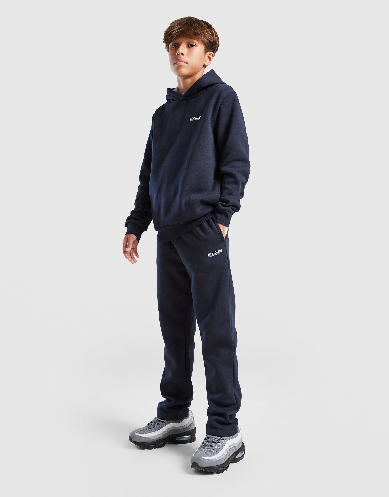 Blue McKenzie Essential Open Hem Joggers Junior | JD Sports UK