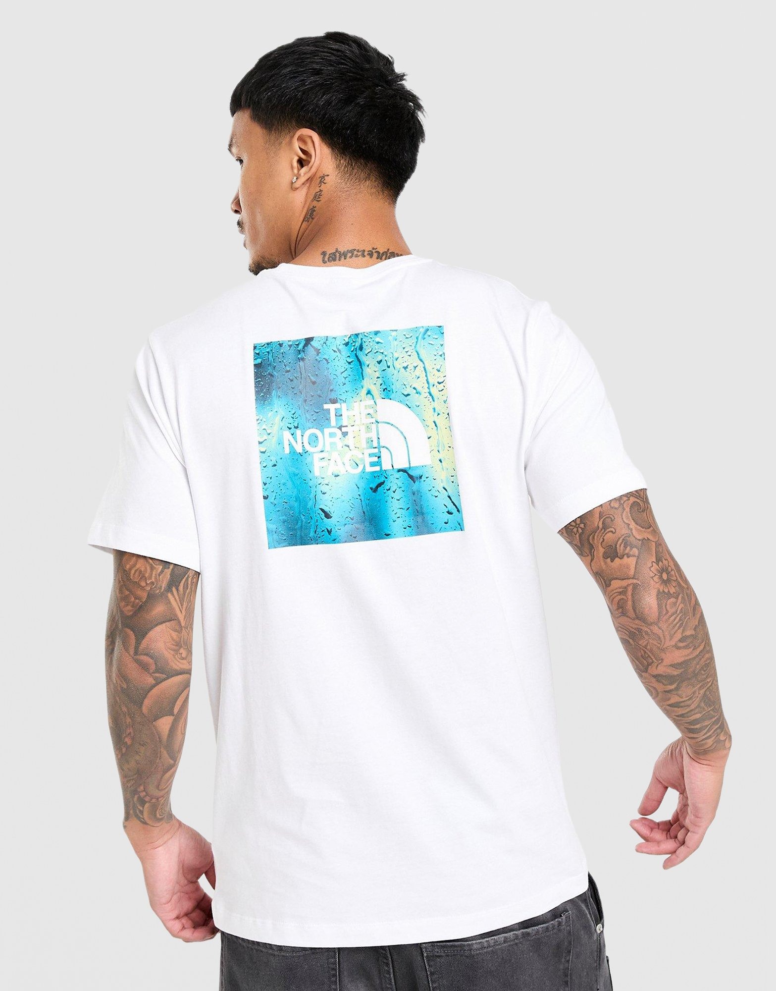 White The North Face Rain T-Shirt - JD Sports Global