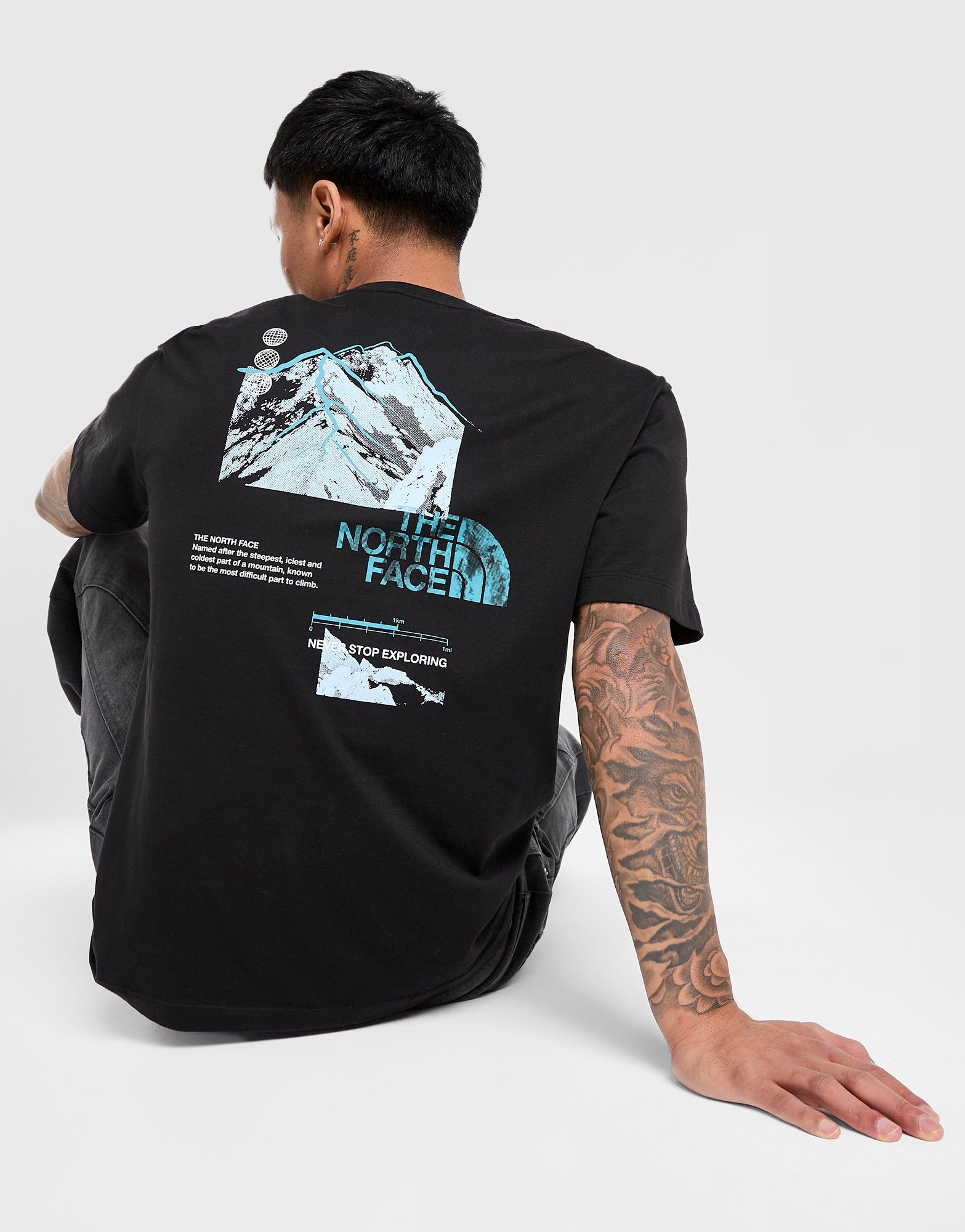 Black The North Face Dark Matter T-Shirt - JD Sports Global