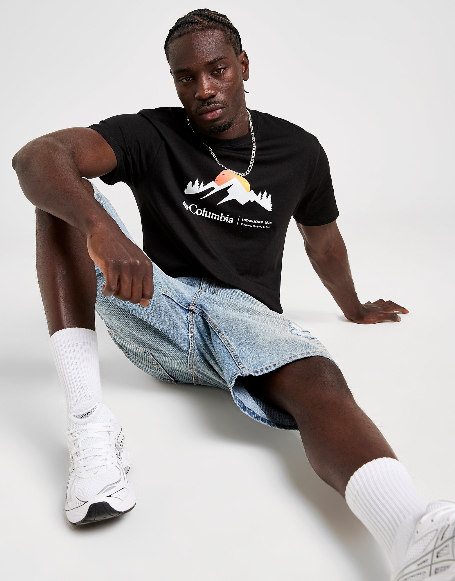 Columbia Camiseta Points en Negro - JD Sports España