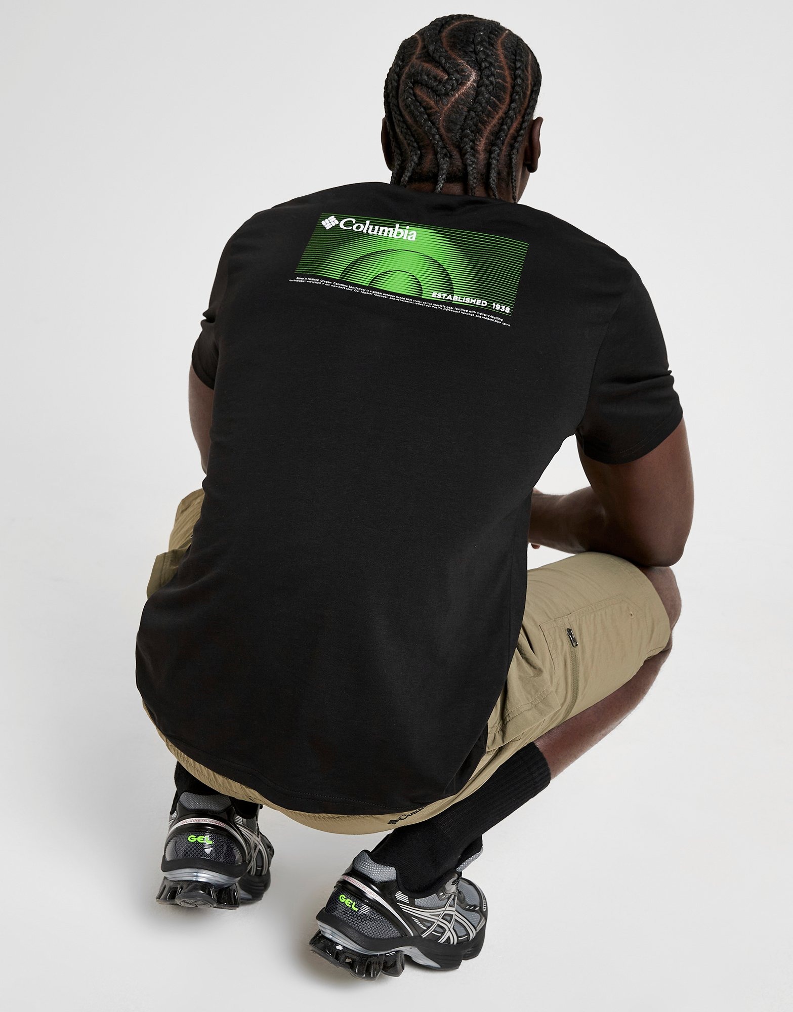 Columbia T-shirt Stagger Noir- JD Sports France