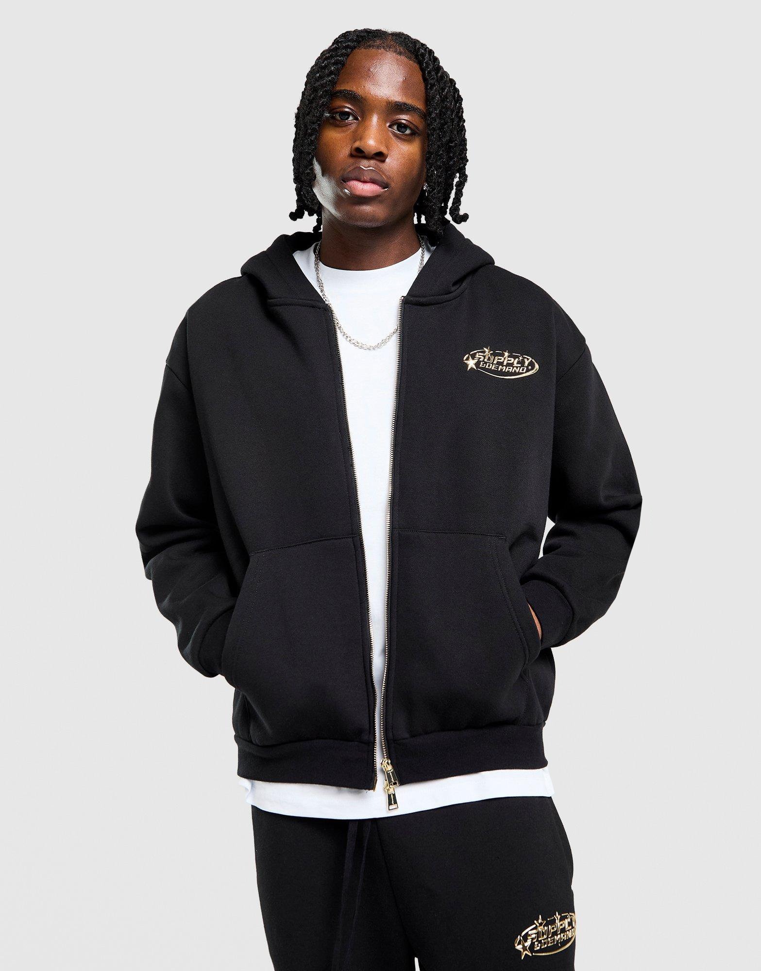 Supply & Demand Finesse Full Zip Hoodie Schwarz - JD Sports Österreich