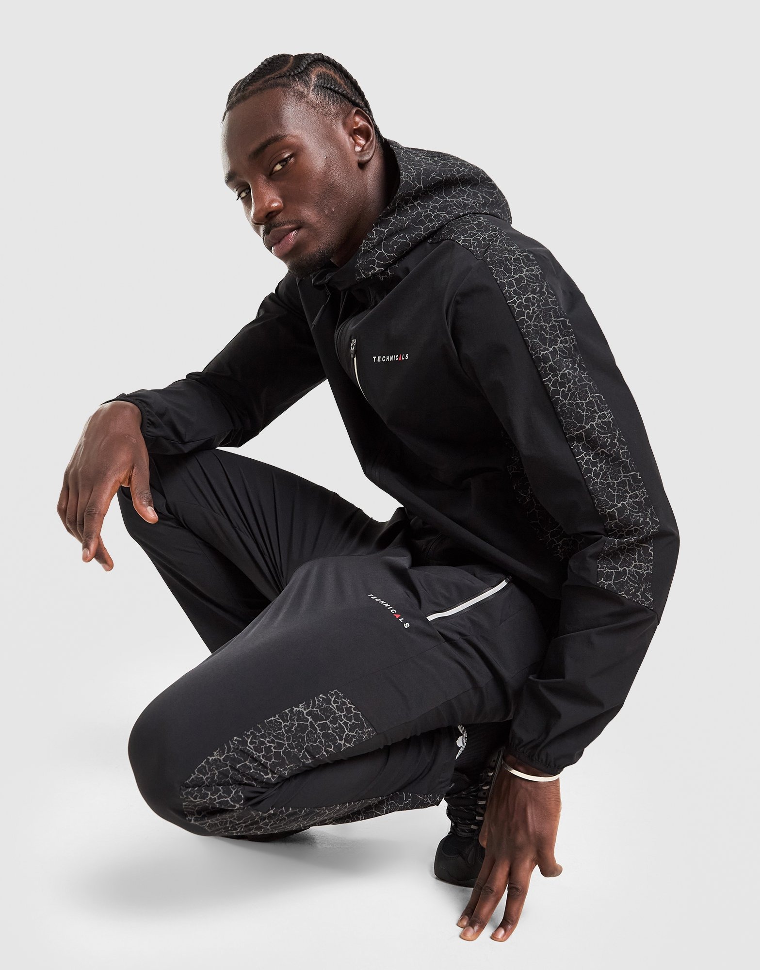 Black Technicals Quartz Tracksuit | JD Sports UK