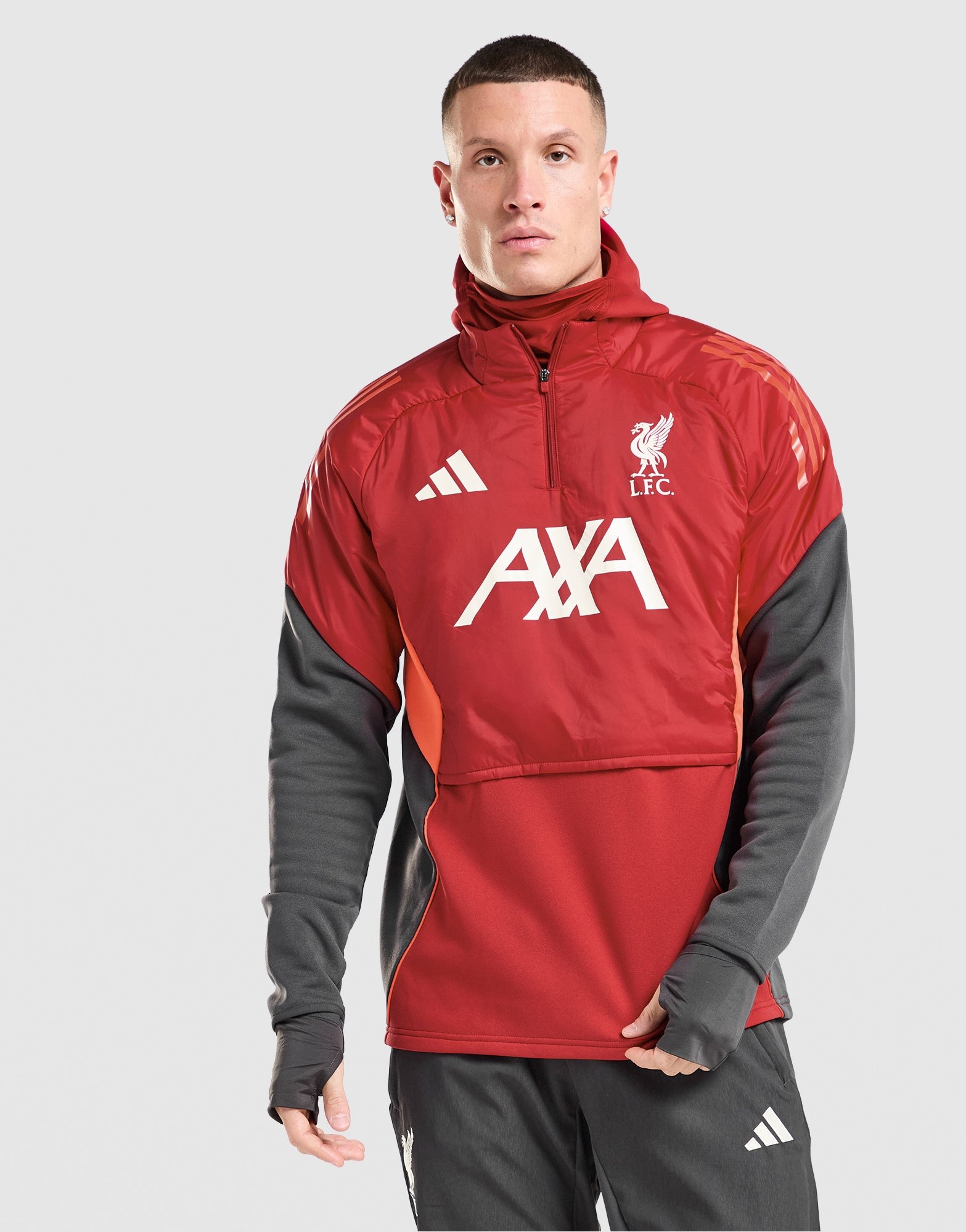 Red adidas Liverpool FC Tiro 25 Winterized Training Top - JD Sports België