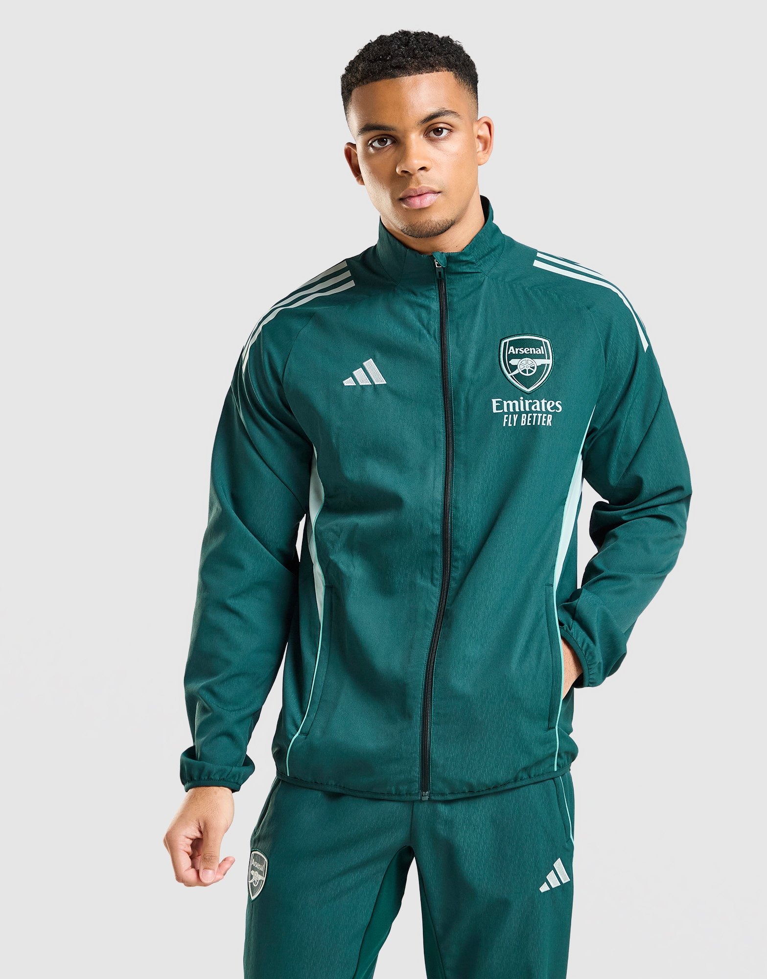 adidas Chaqueta Arsenal FC Presentation en Verde - JD Sports España