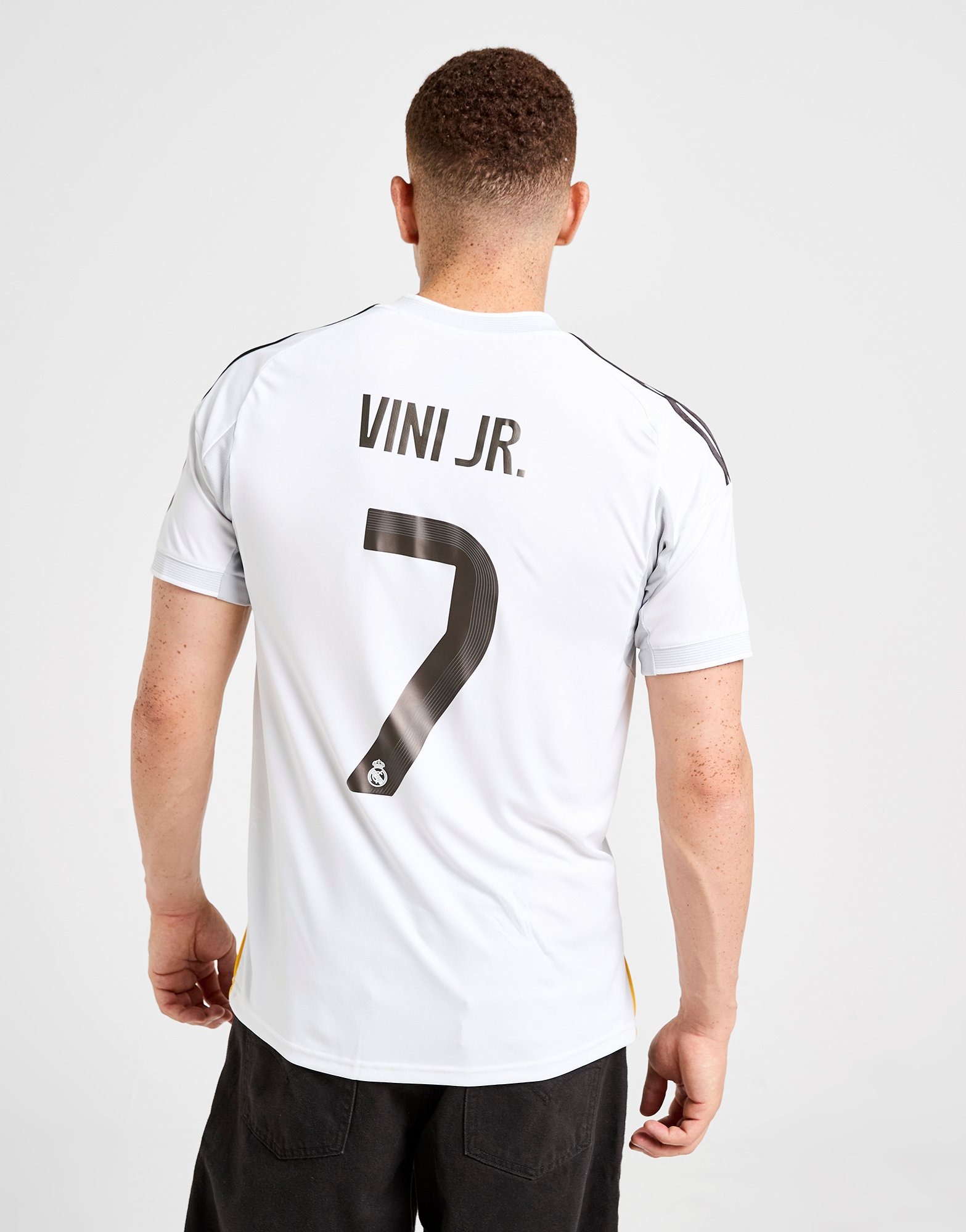 adidas Real Madrid 2025/26 Vini Jr #7 Heim Shirt Weiss - JD Sports ...