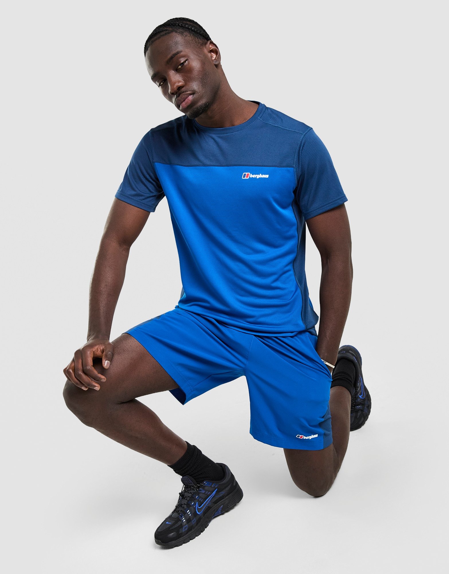 Blauw Berghaus Explorer Tech T-Shirt - JD Sports Nederland