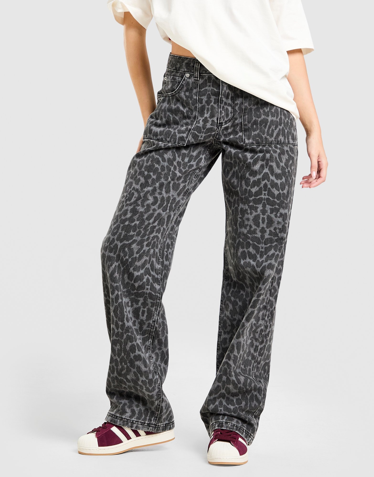 Unlike Humans Jean Femme Noir- JD Sports France