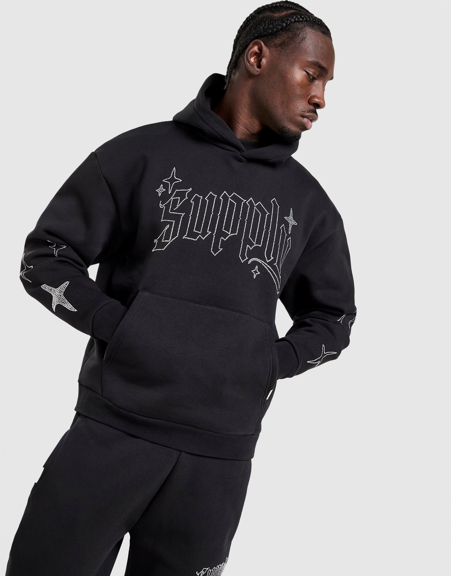 Black Supply & Demand Shard Hoodie - JD Sports België