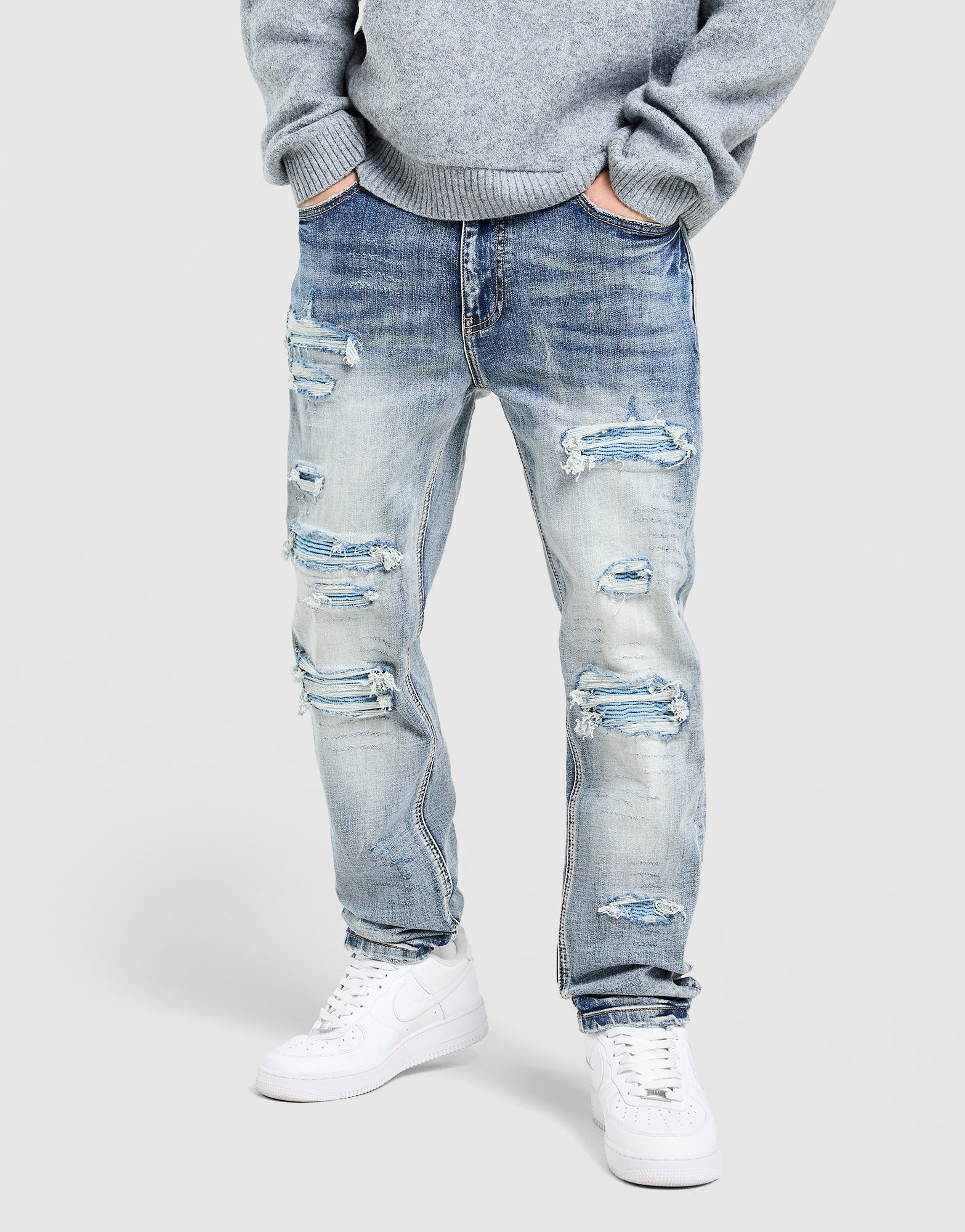Blauw Supply & Demand Lanx Jeans - JD Sports Nederland