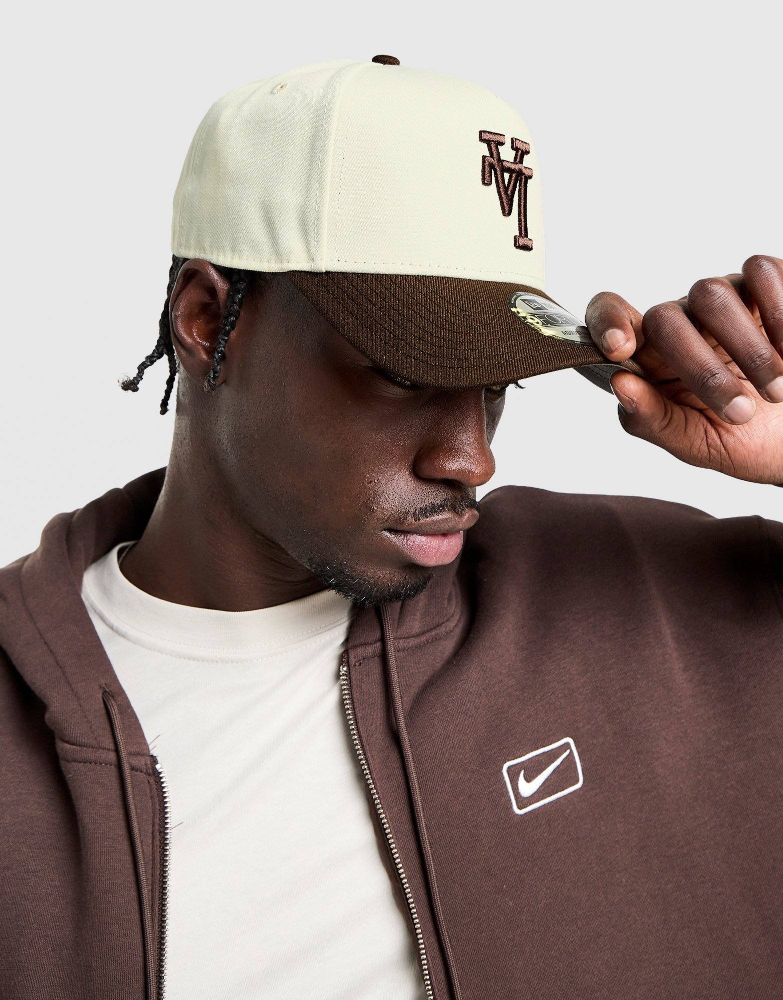 White New Era MLB LA Dodgers Inverted 9FORTY Cap | JD Sports UK