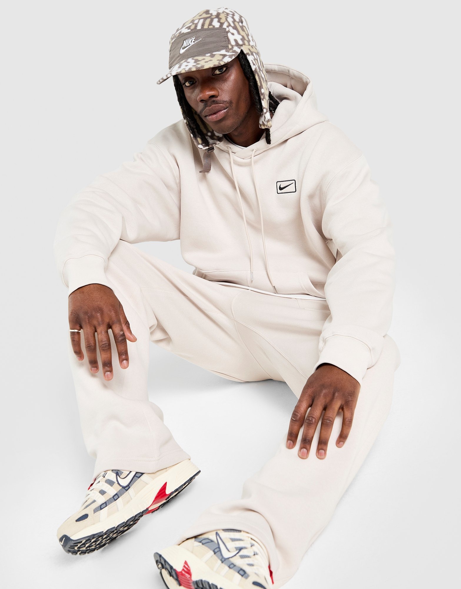 Brown Nike Street Fleece Overhead Hoodie - JD Sports Global