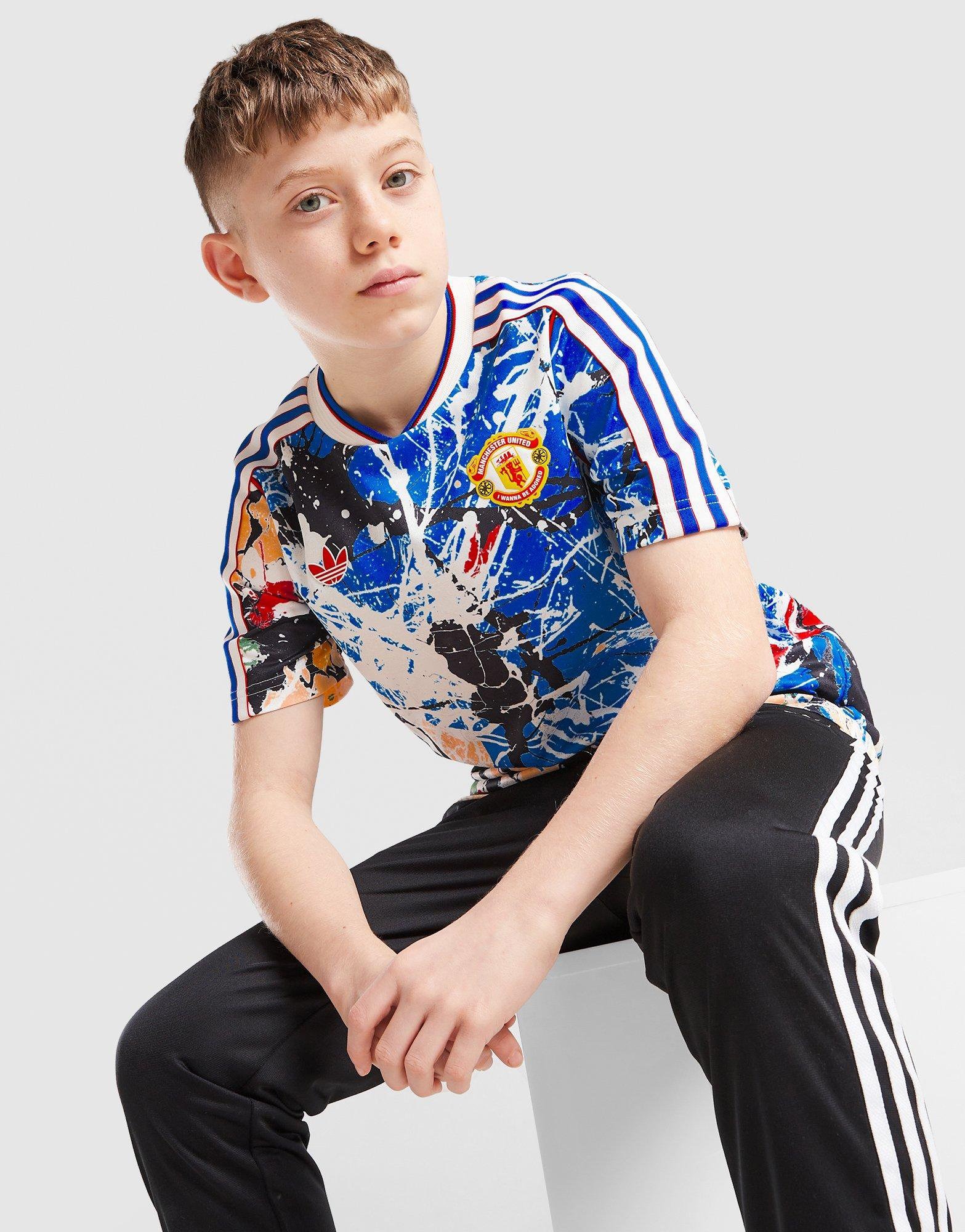 Multicolor adidas Originals Manchester United x The Stone Roses Shirt ...