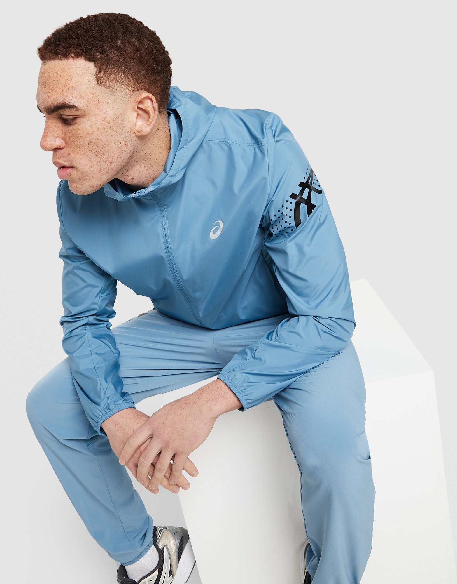 Blauw ASICS Icon Jacket - JD Sports Nederland