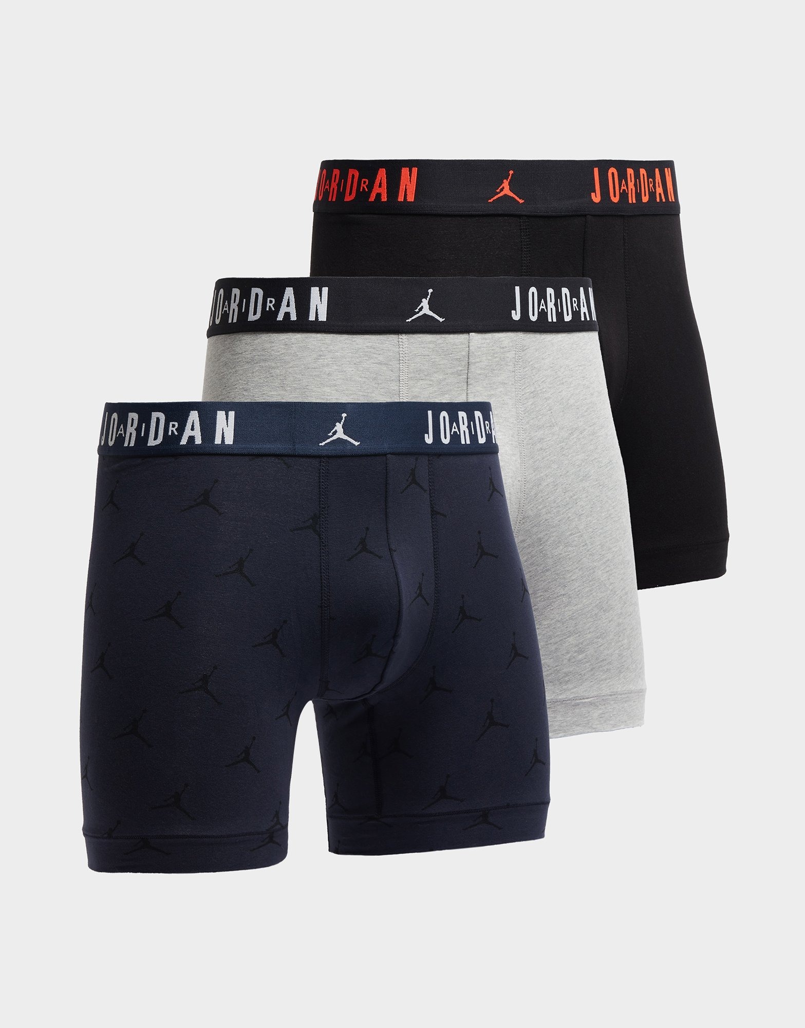 Multi Jordan 3-Pack Flight All Over Print Boxers - JD Sports NZ