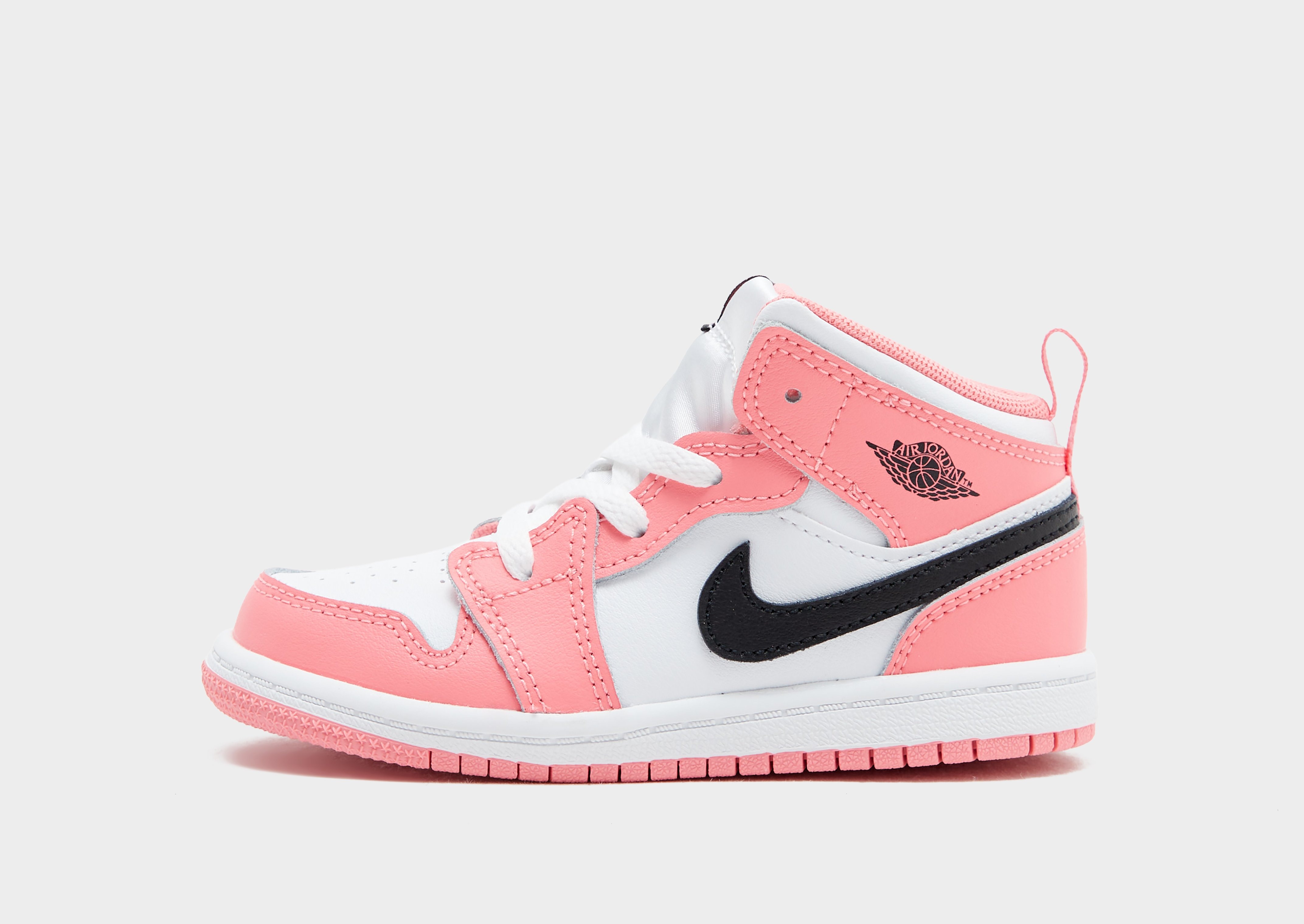 Roze Jordan Schoenen voor baby's/peuters Jordan 1 Mid - JD Sports Nederland