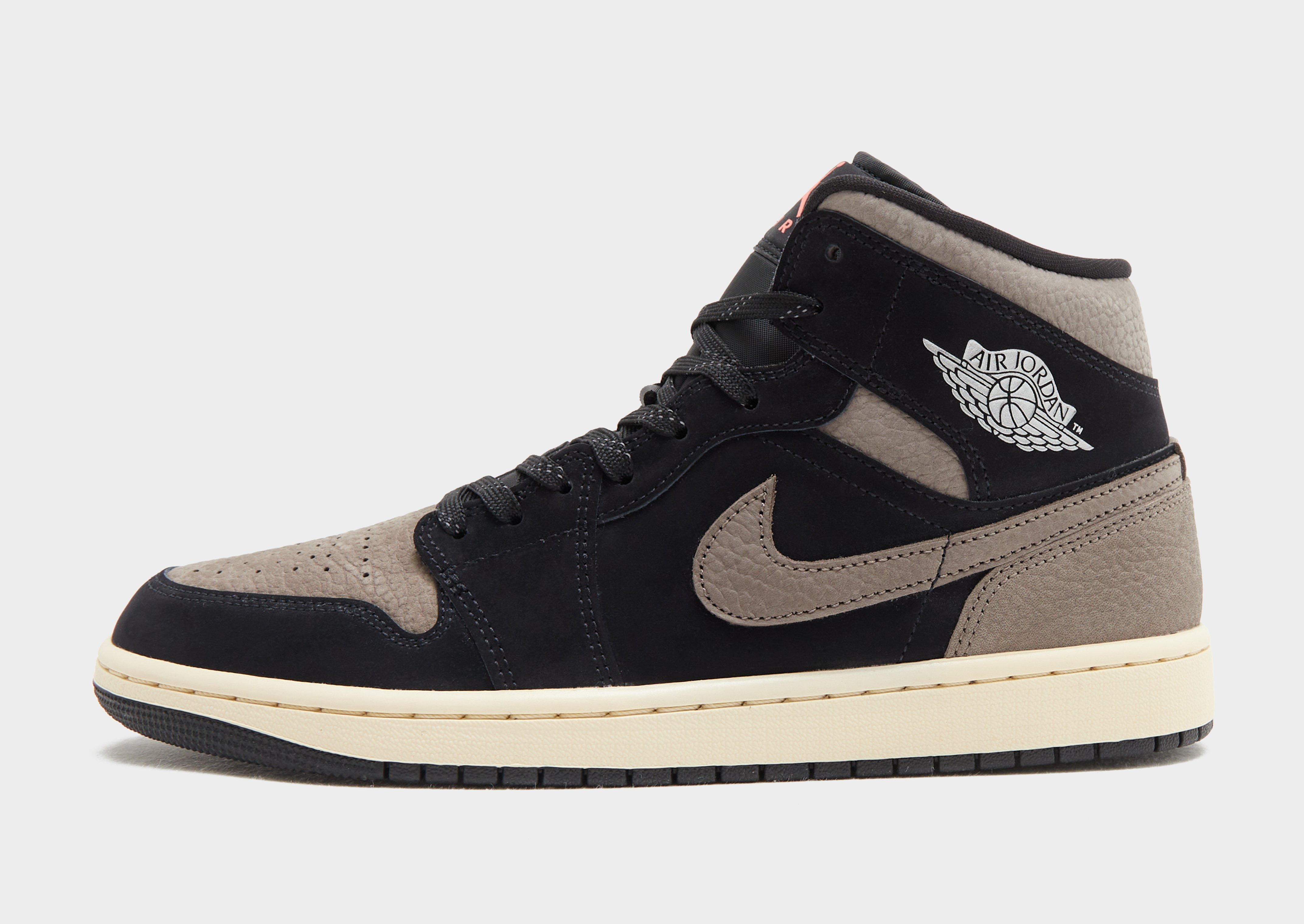 Jordan Air 1 Mid Noir- JD Sports France