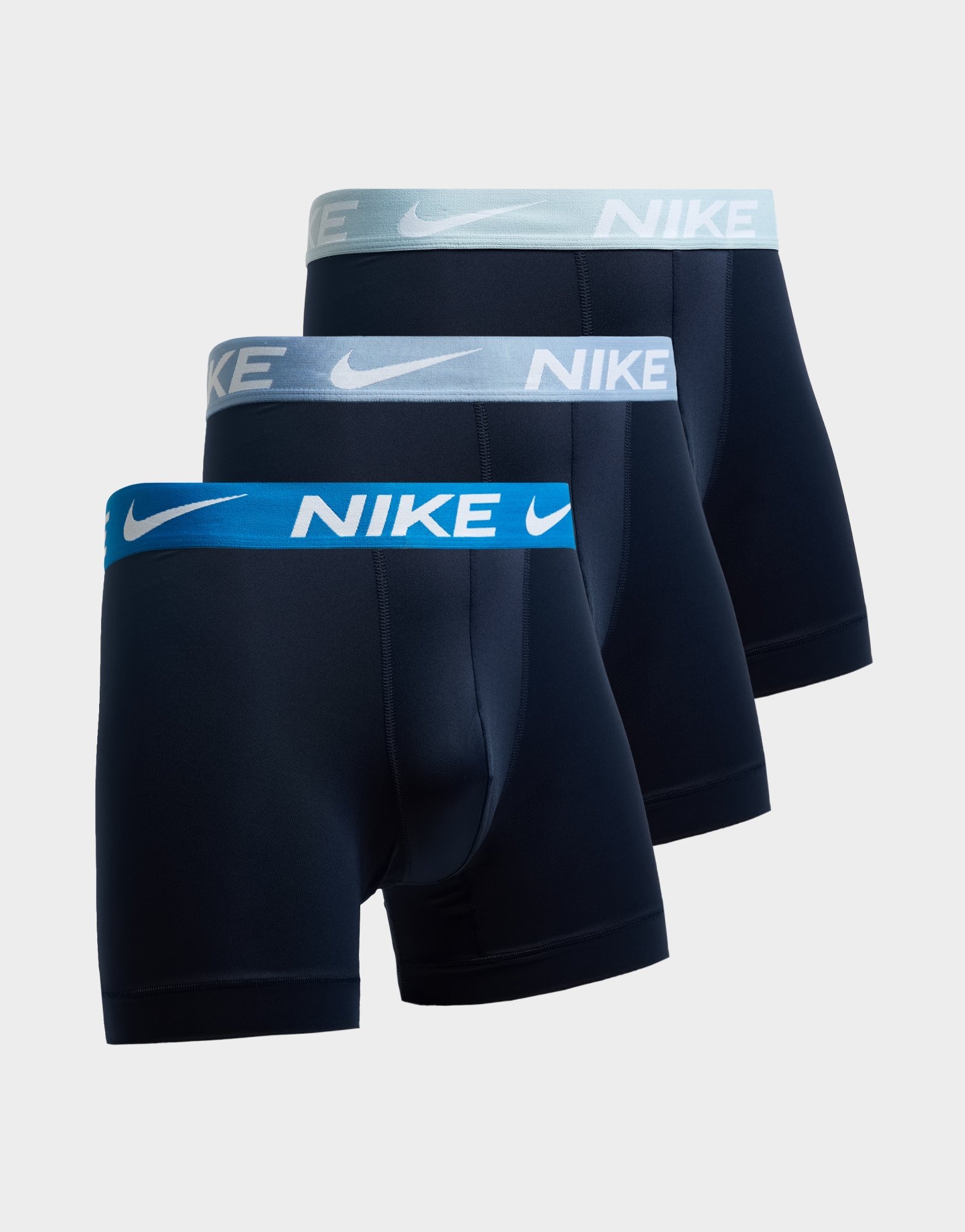 Blue Nike 3-Pack Micro Boxers - JD Sports Australia