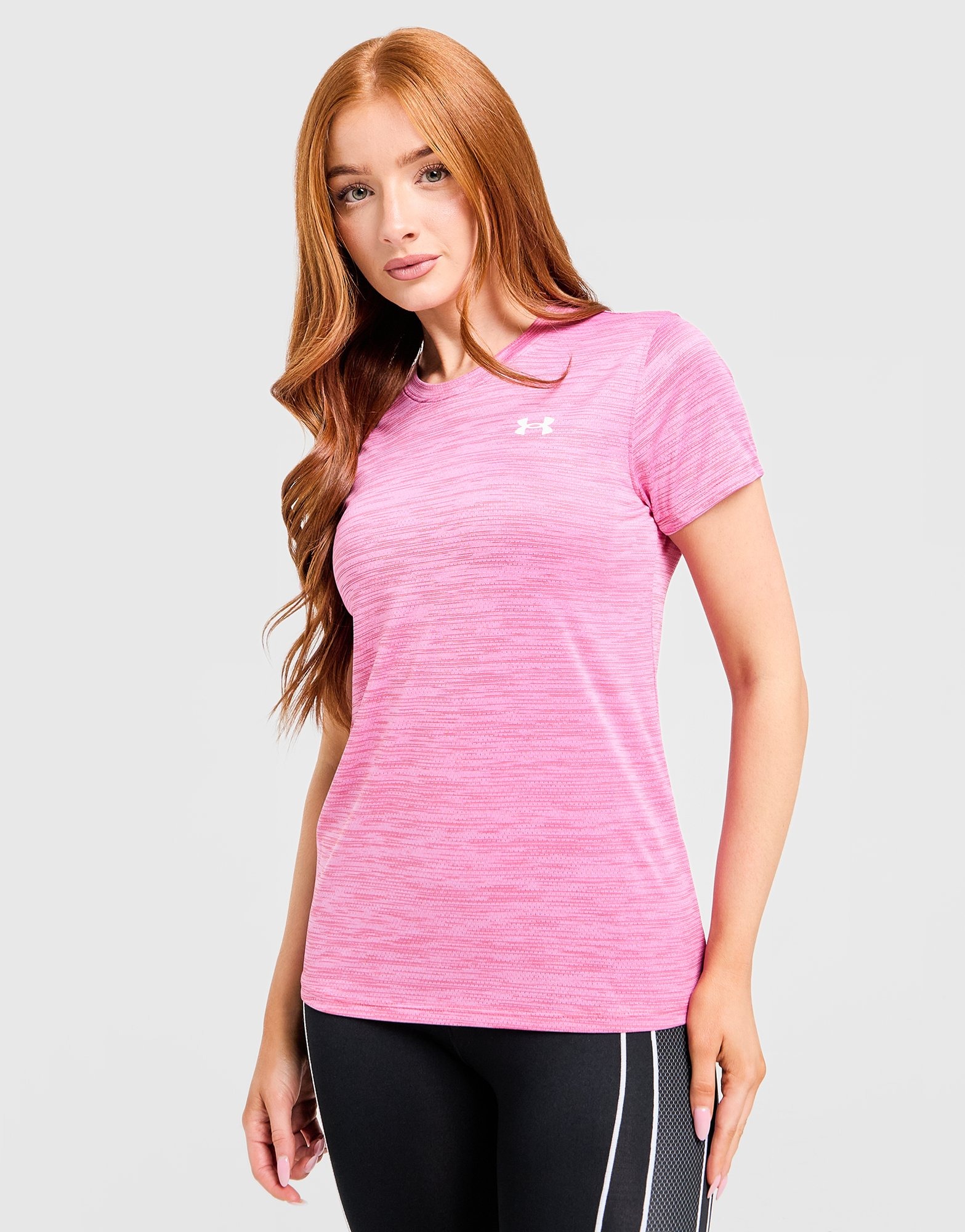 Pink Under Armour Tech Eclipse T-Shirt | JD Sports UK