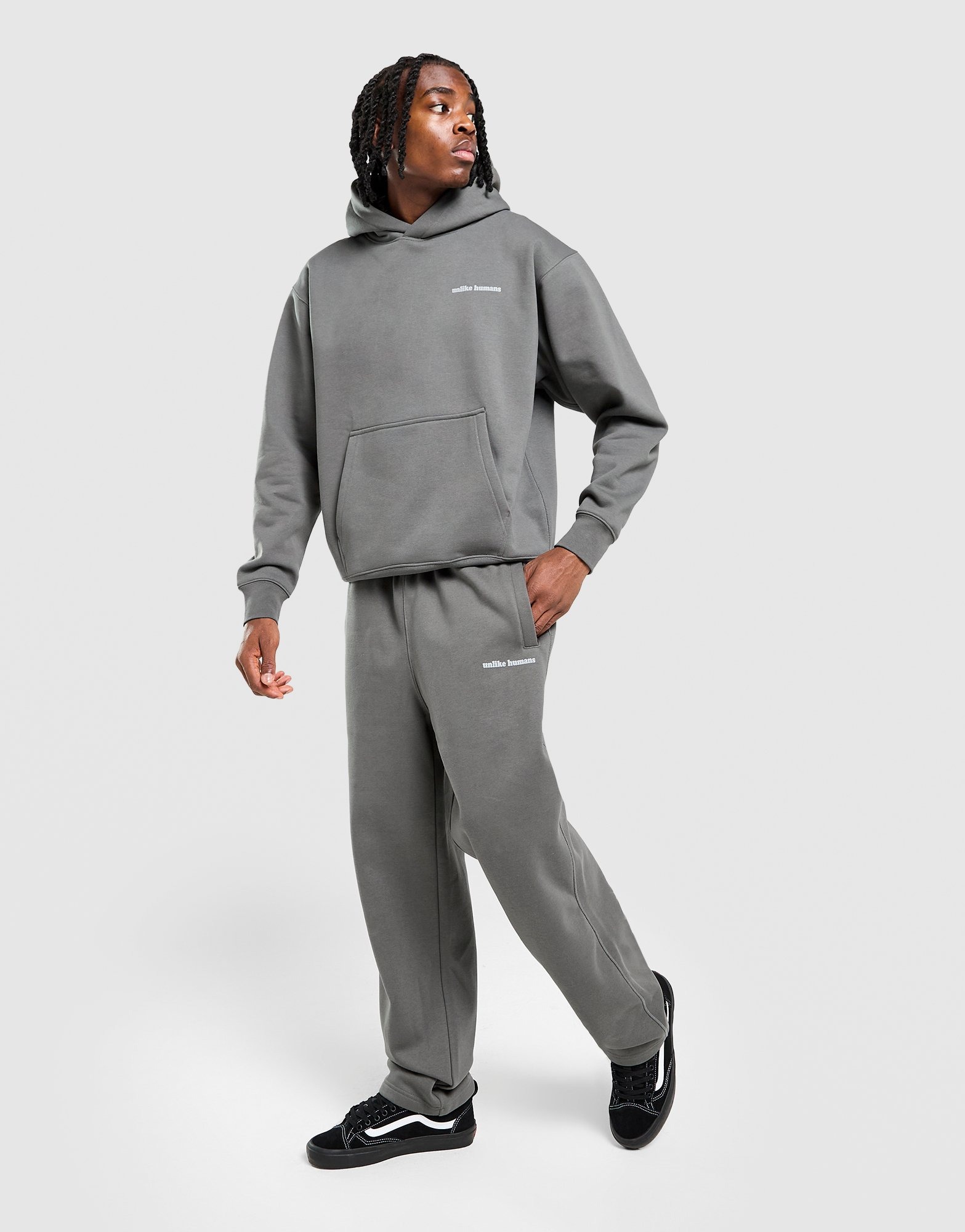Grey Unlike Humans Ridge Joggers - JD Sports NZ