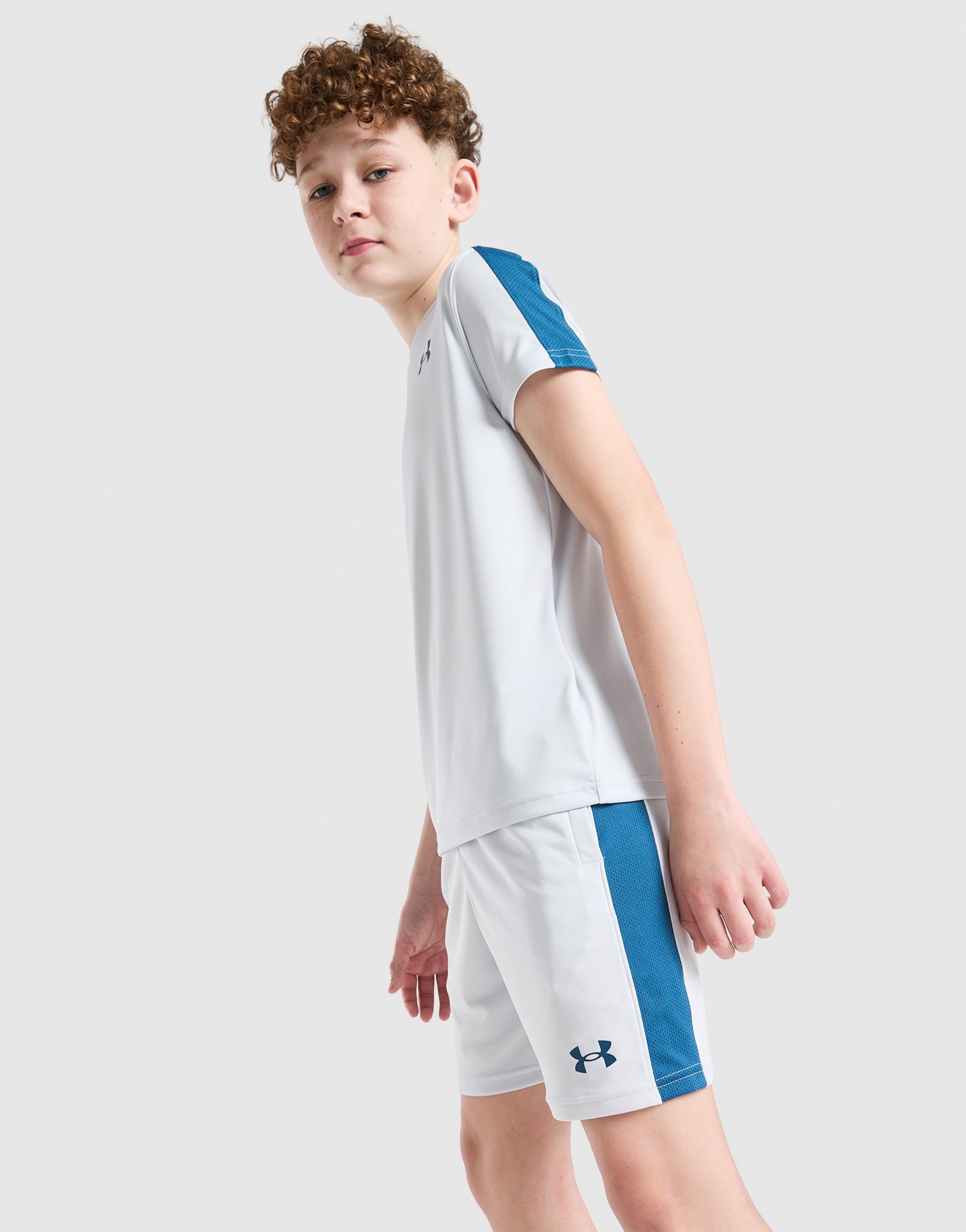Grey Under Armour Challenger Shorts Junior - JD Sports Global