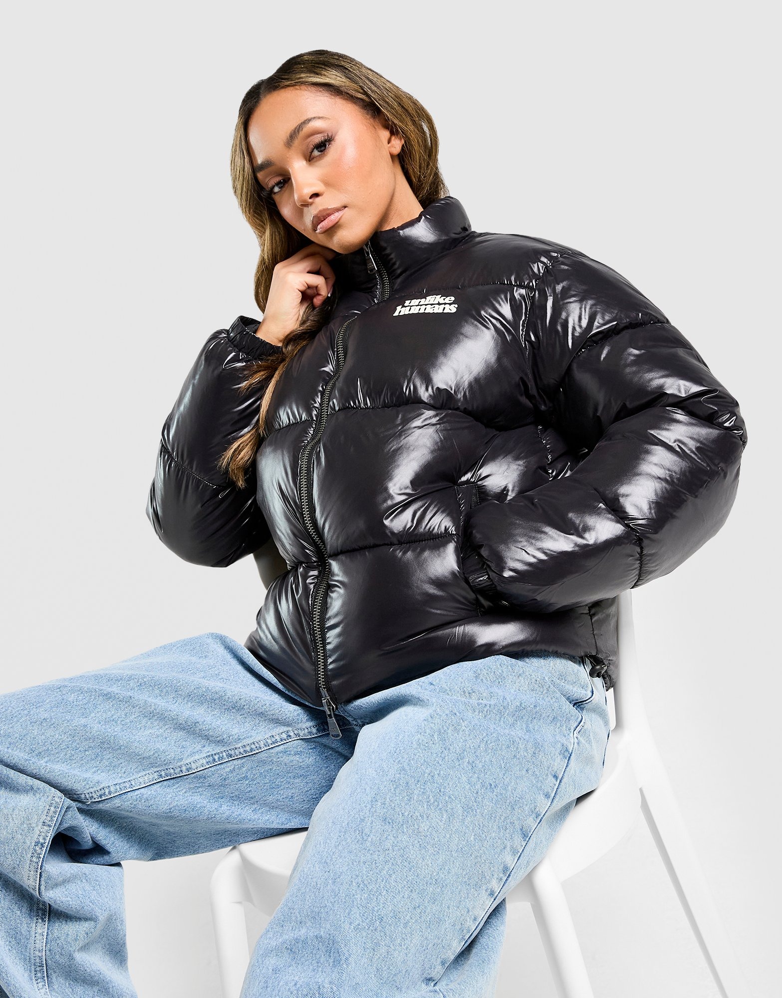 Unlike Humans Veste Shine Vard Noir- JD Sports France